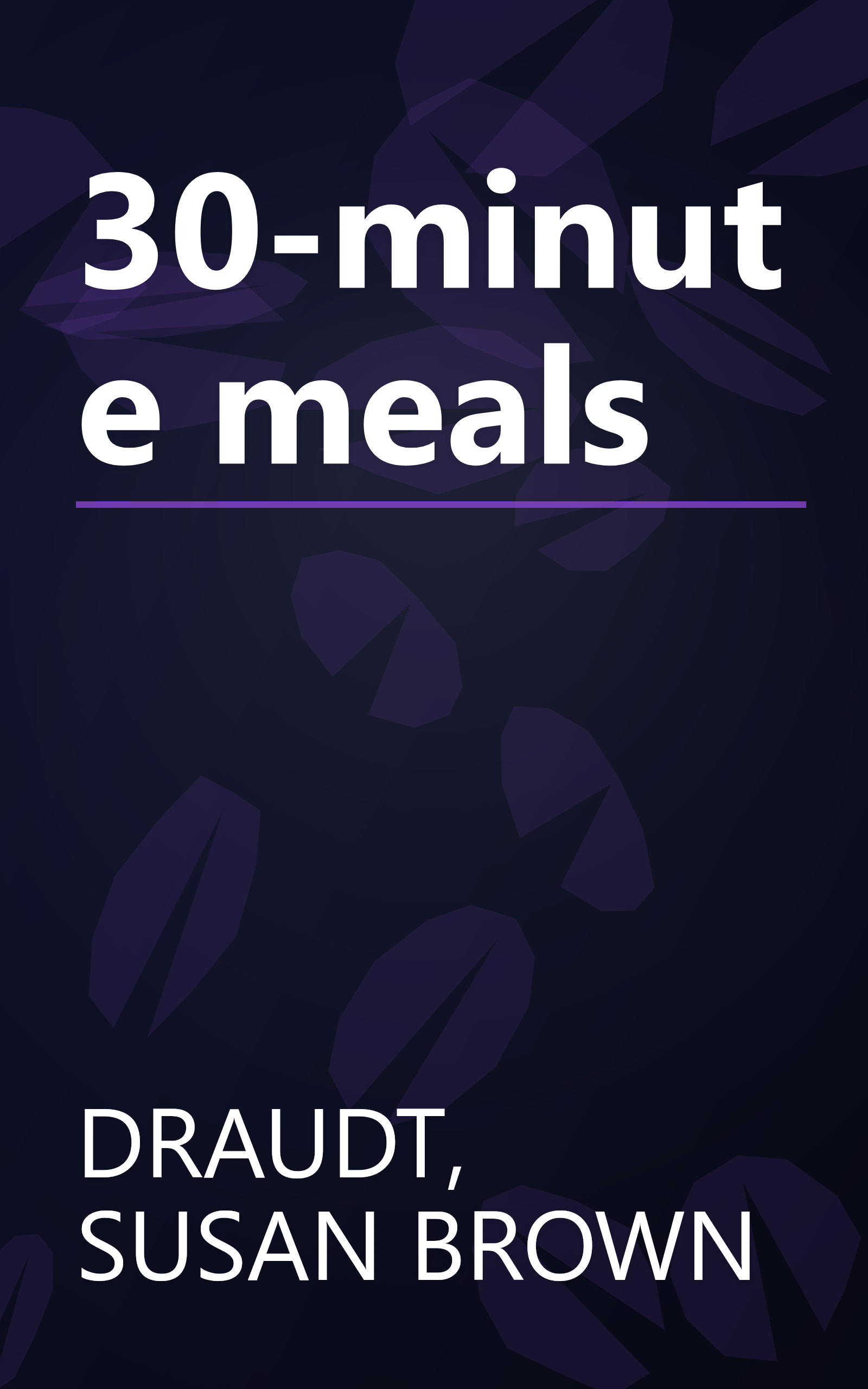 30-minute meals book cover