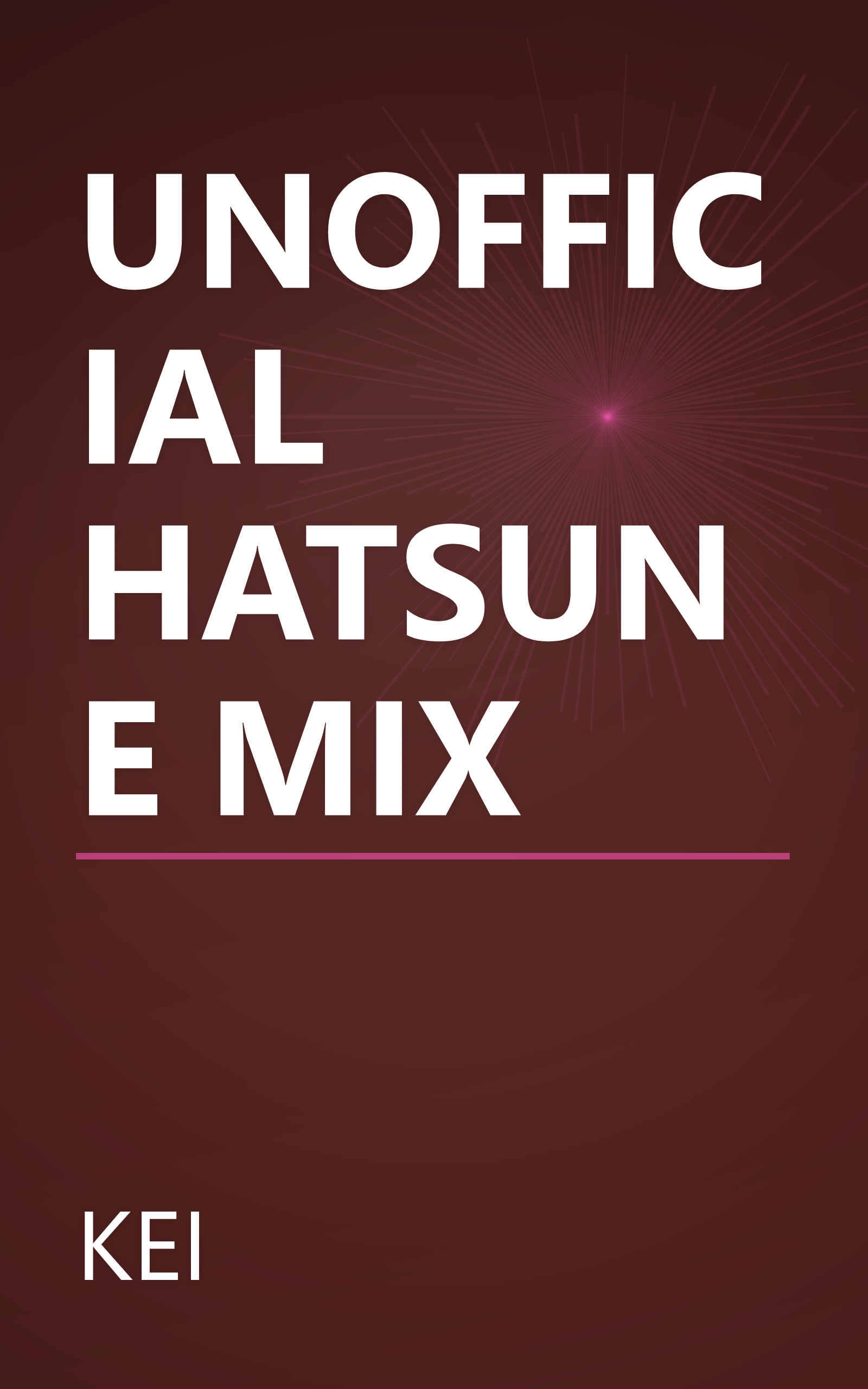 UNOFFICIAL HATSUNE MIX book cover
