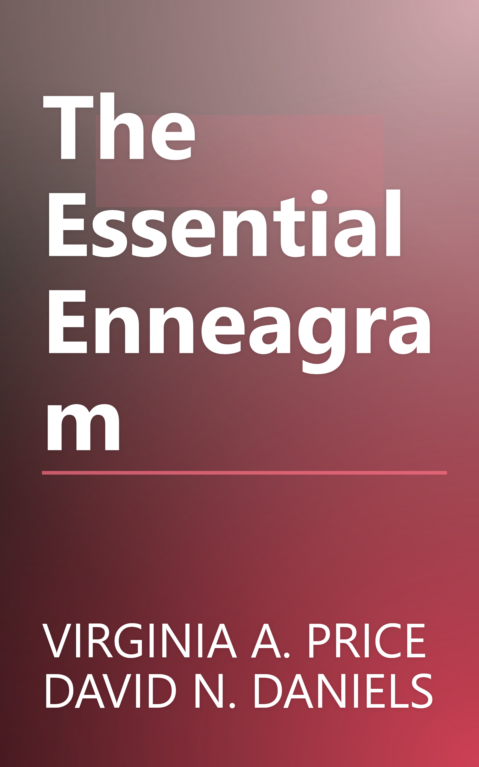 The Essential Enneagram book cover