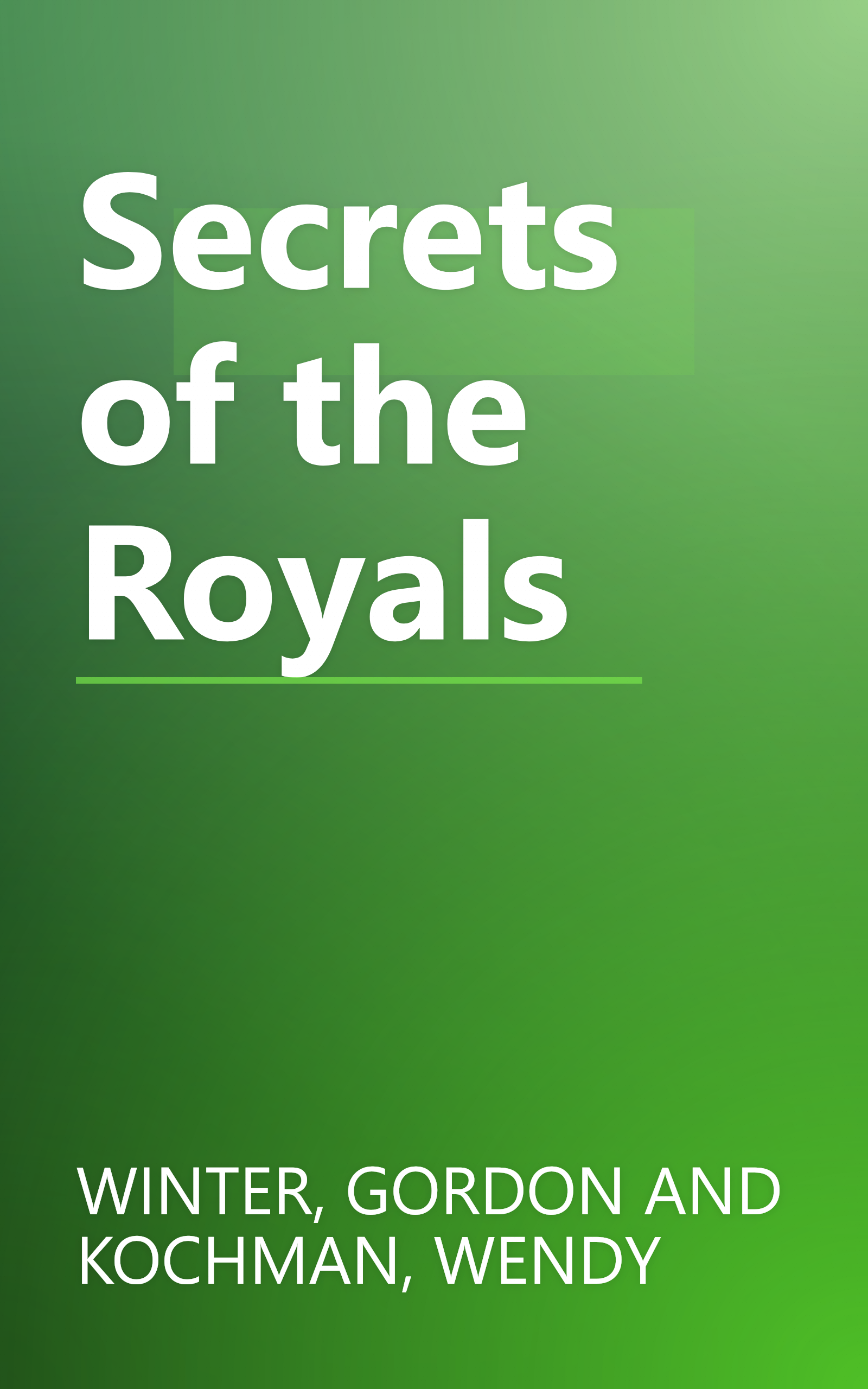 Secrets of the Royals book cover