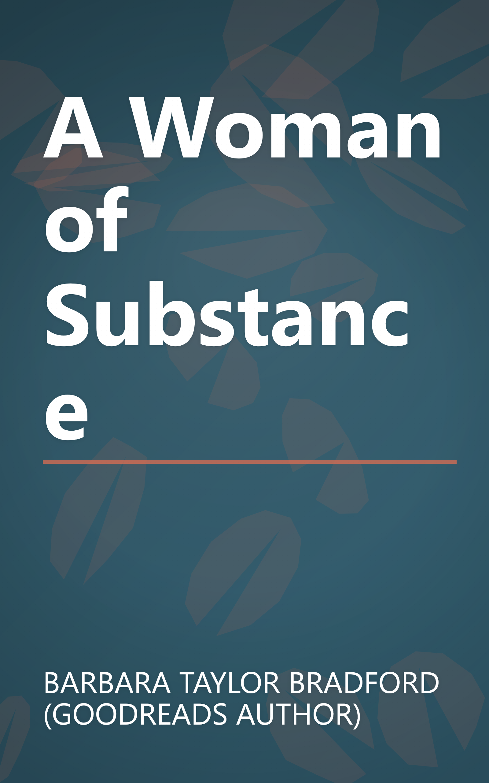 A Woman of Substance book cover