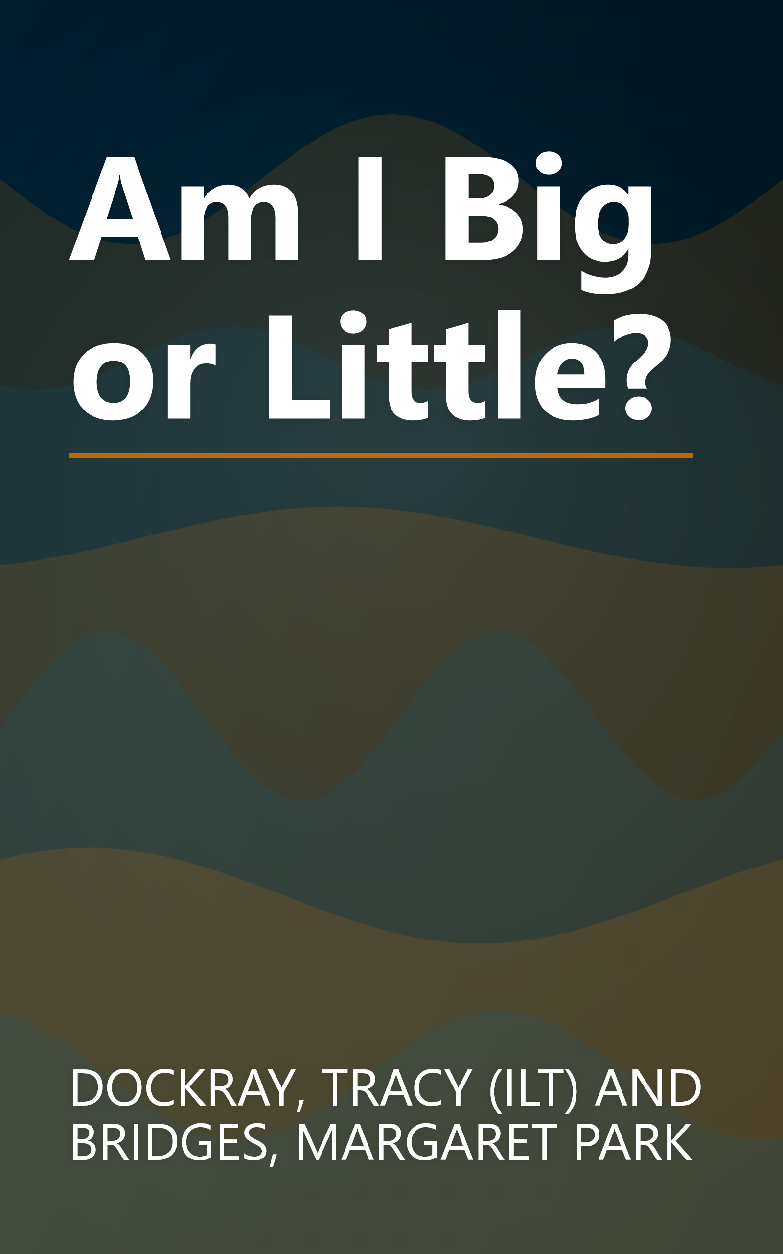 Am I Big or Little? book cover