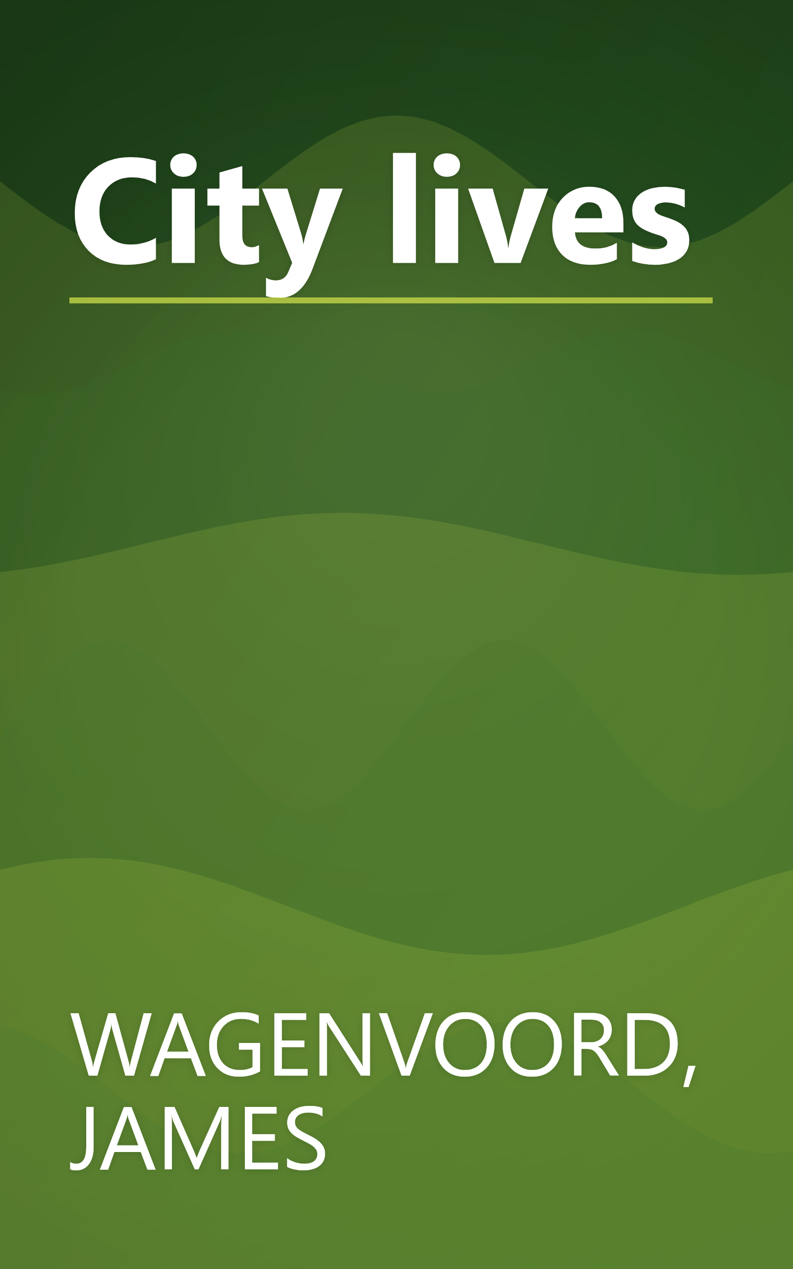 City lives book cover