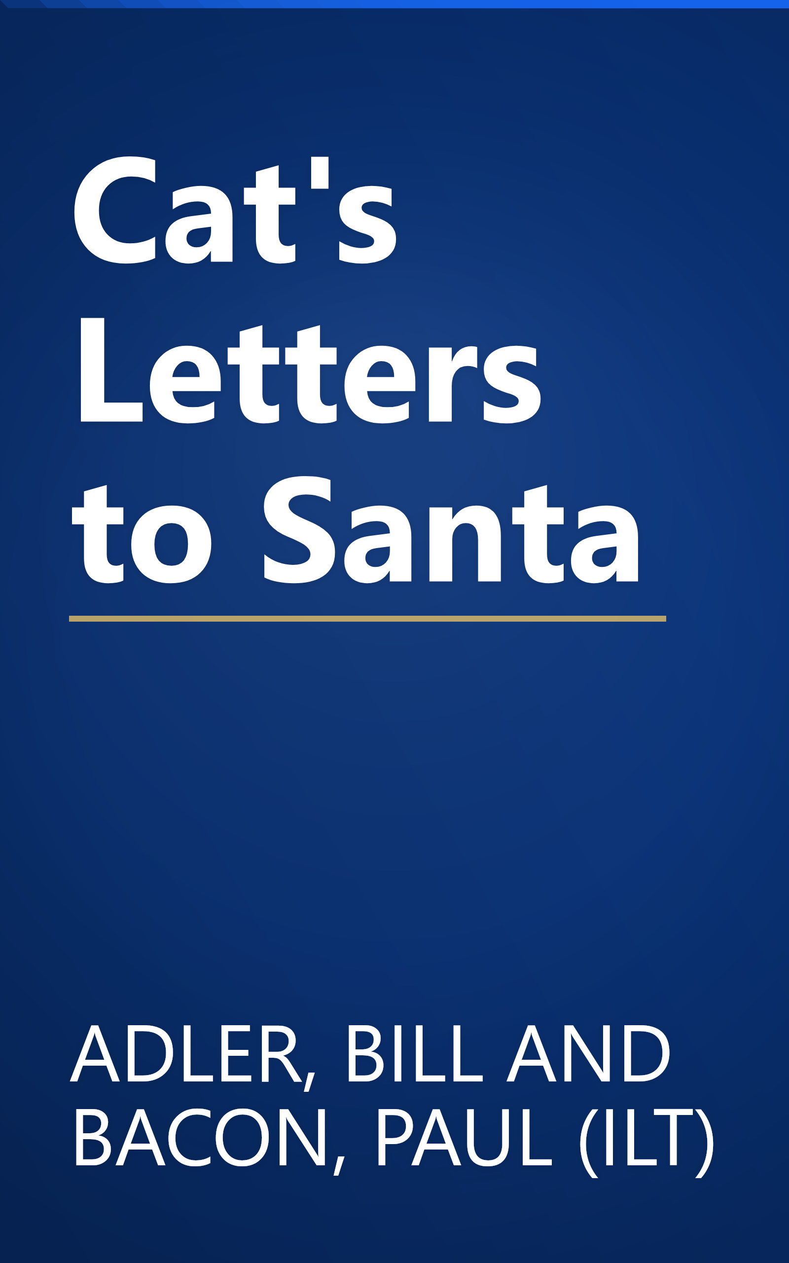 Cat's Letters to Santa book cover