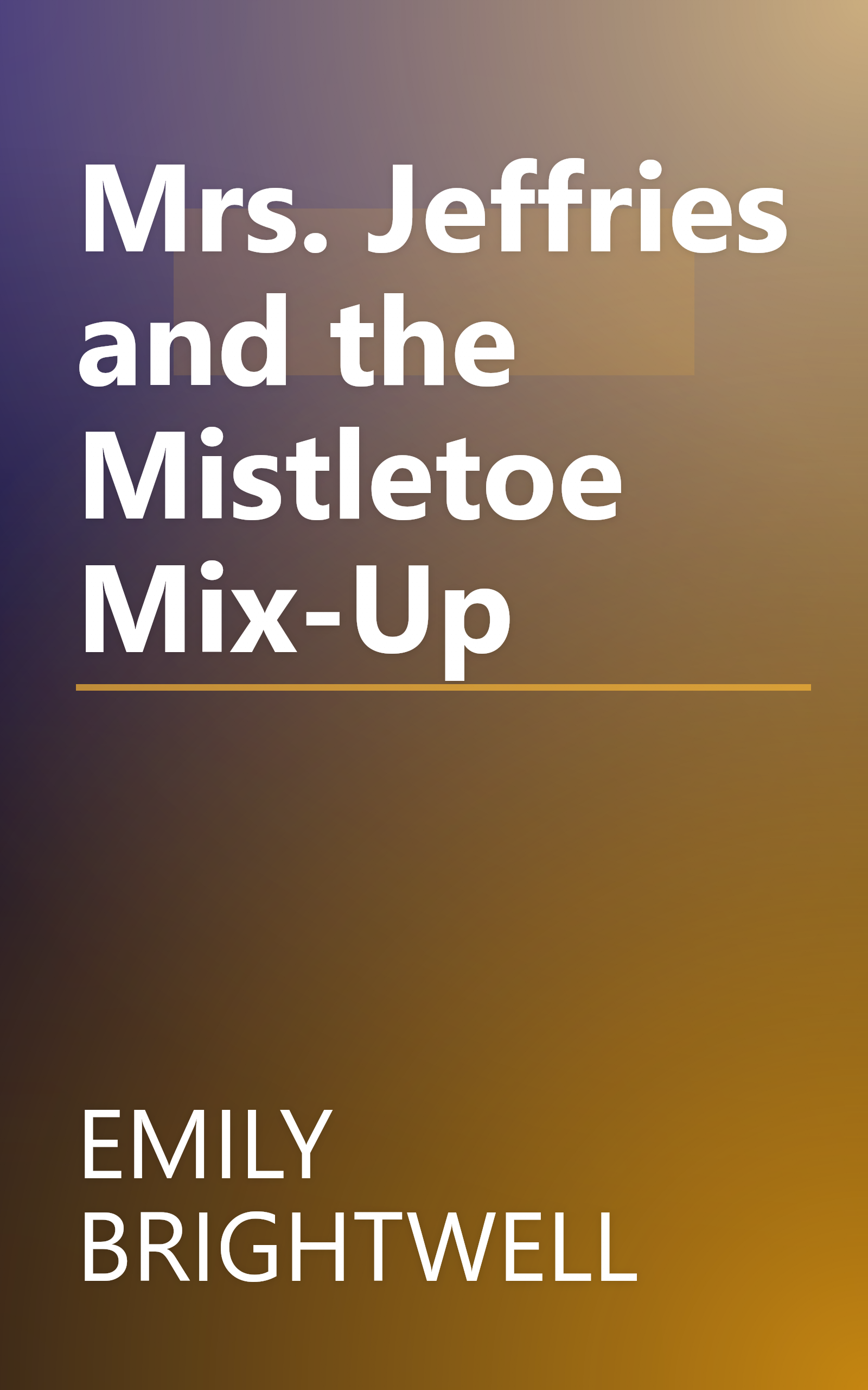 Mrs. Jeffries and the Mistletoe Mix-Up book cover