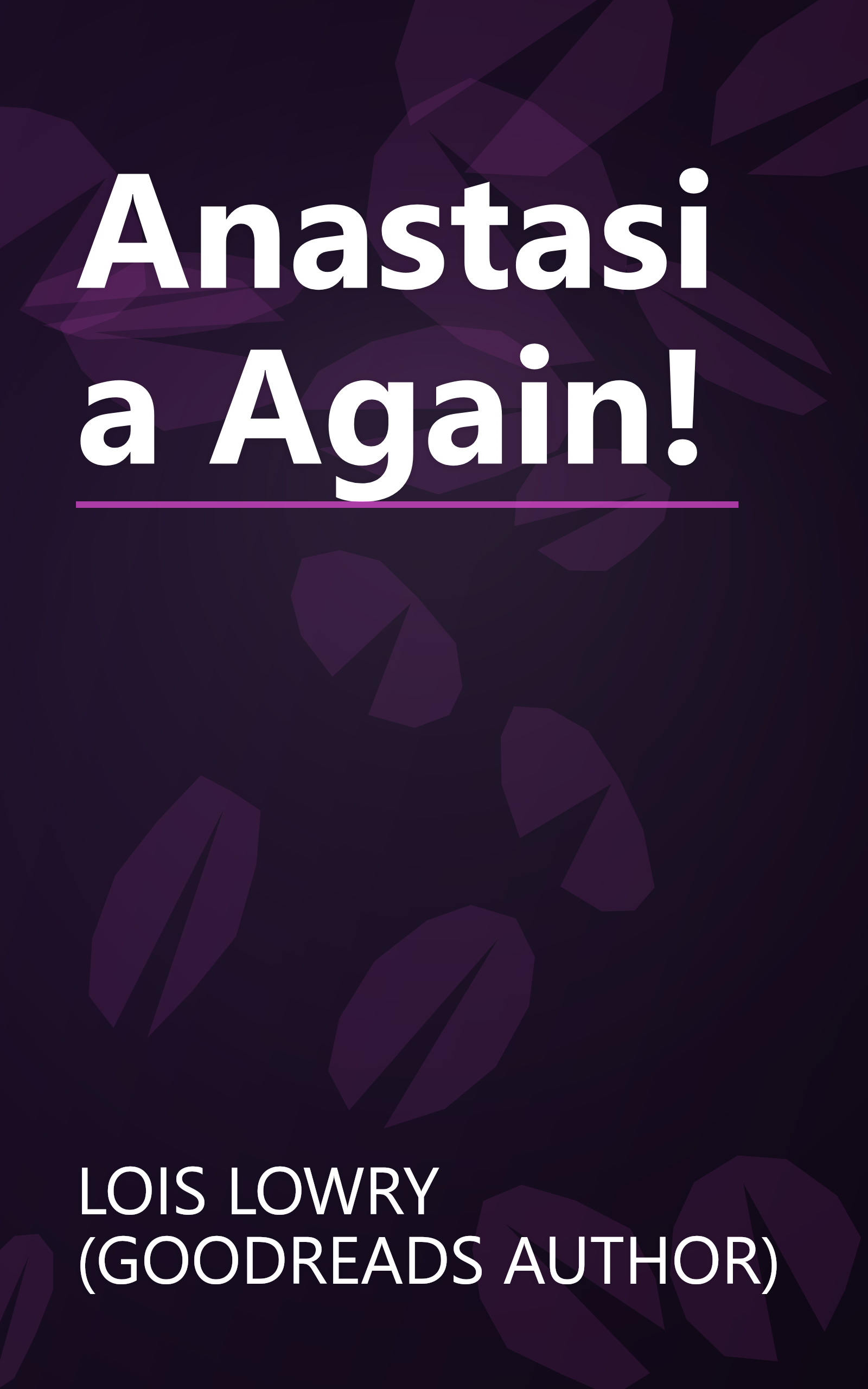 Anastasia Again! book cover