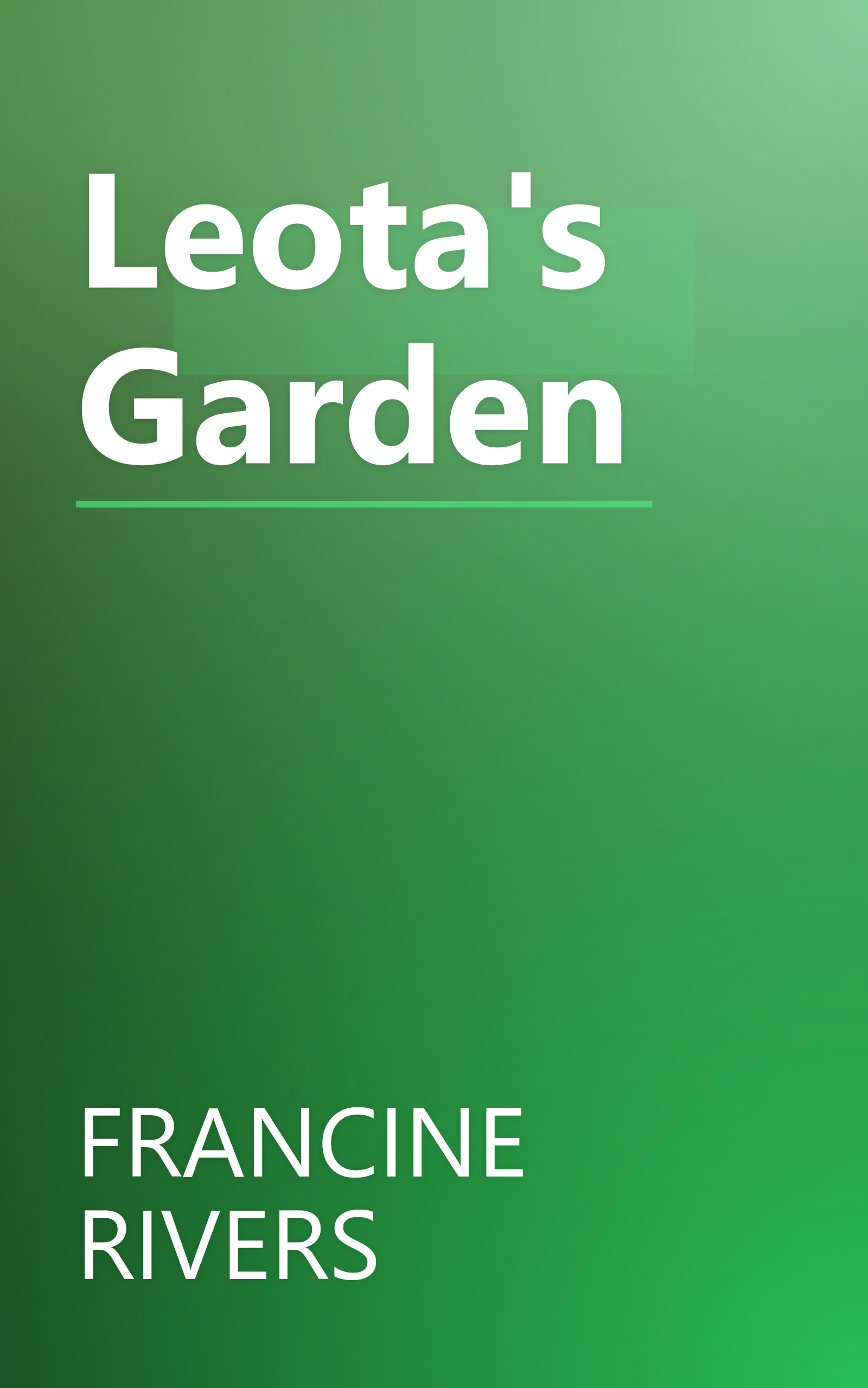 Leota's Garden book cover