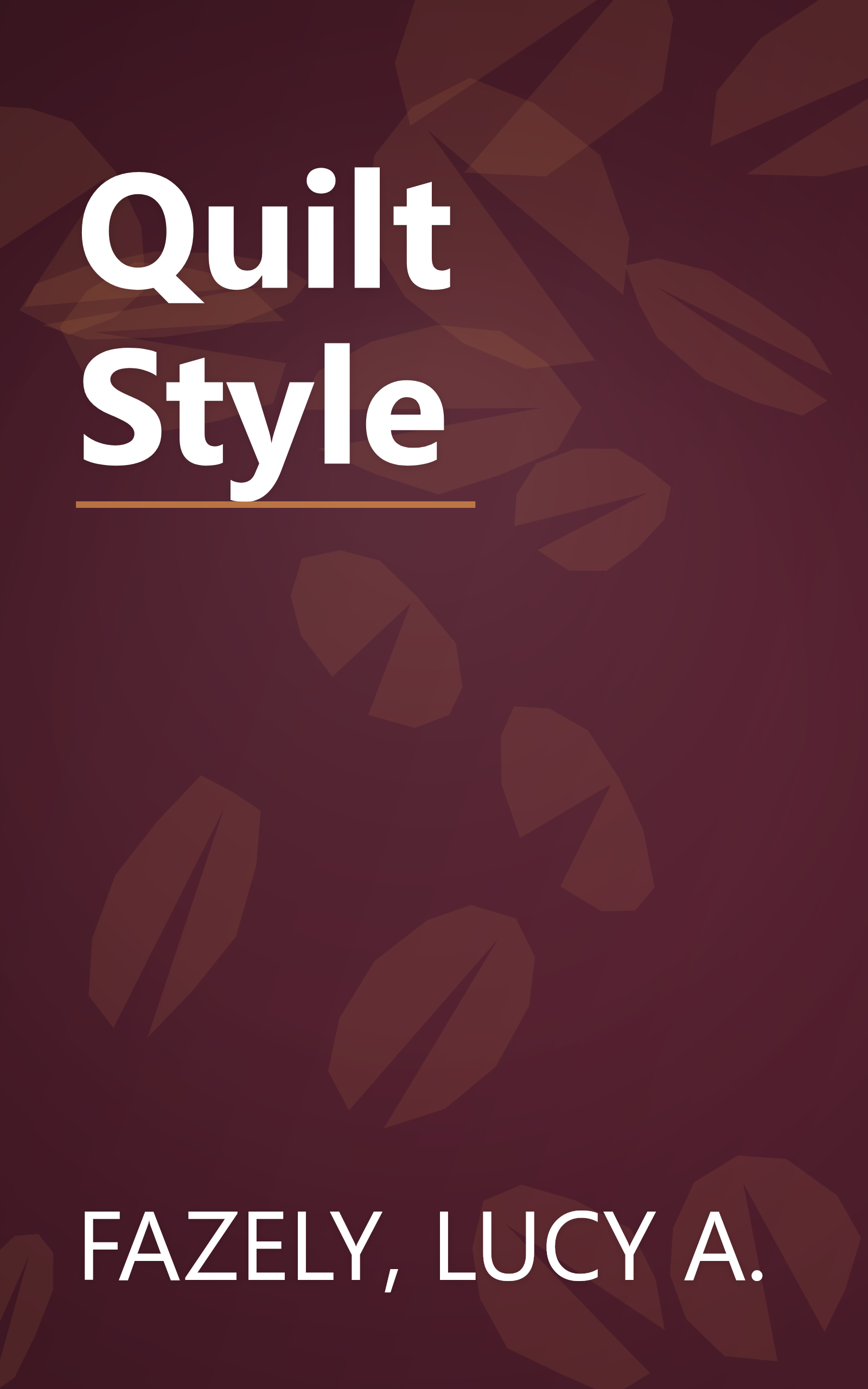 Quilt Style book cover
