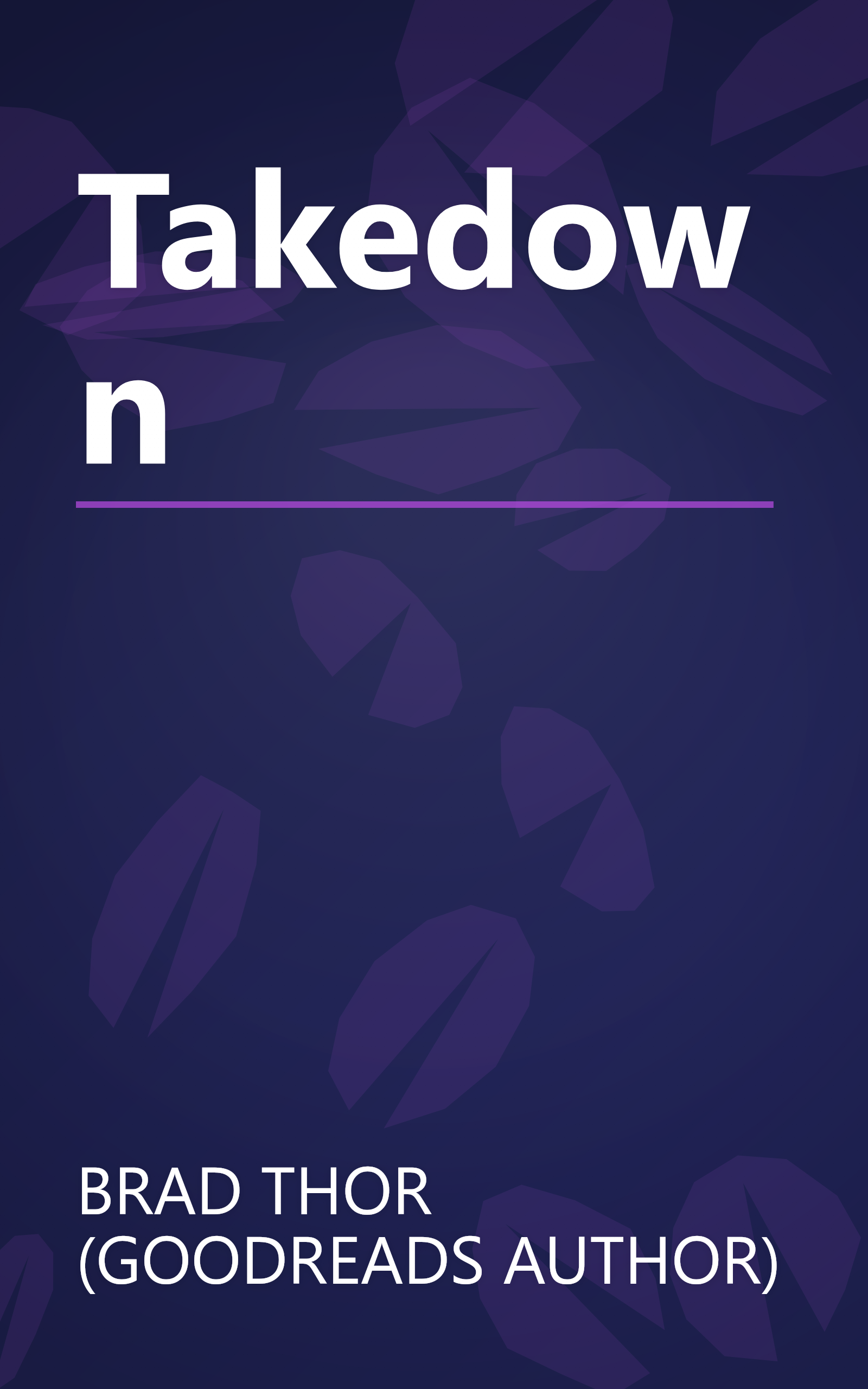 Takedown book cover