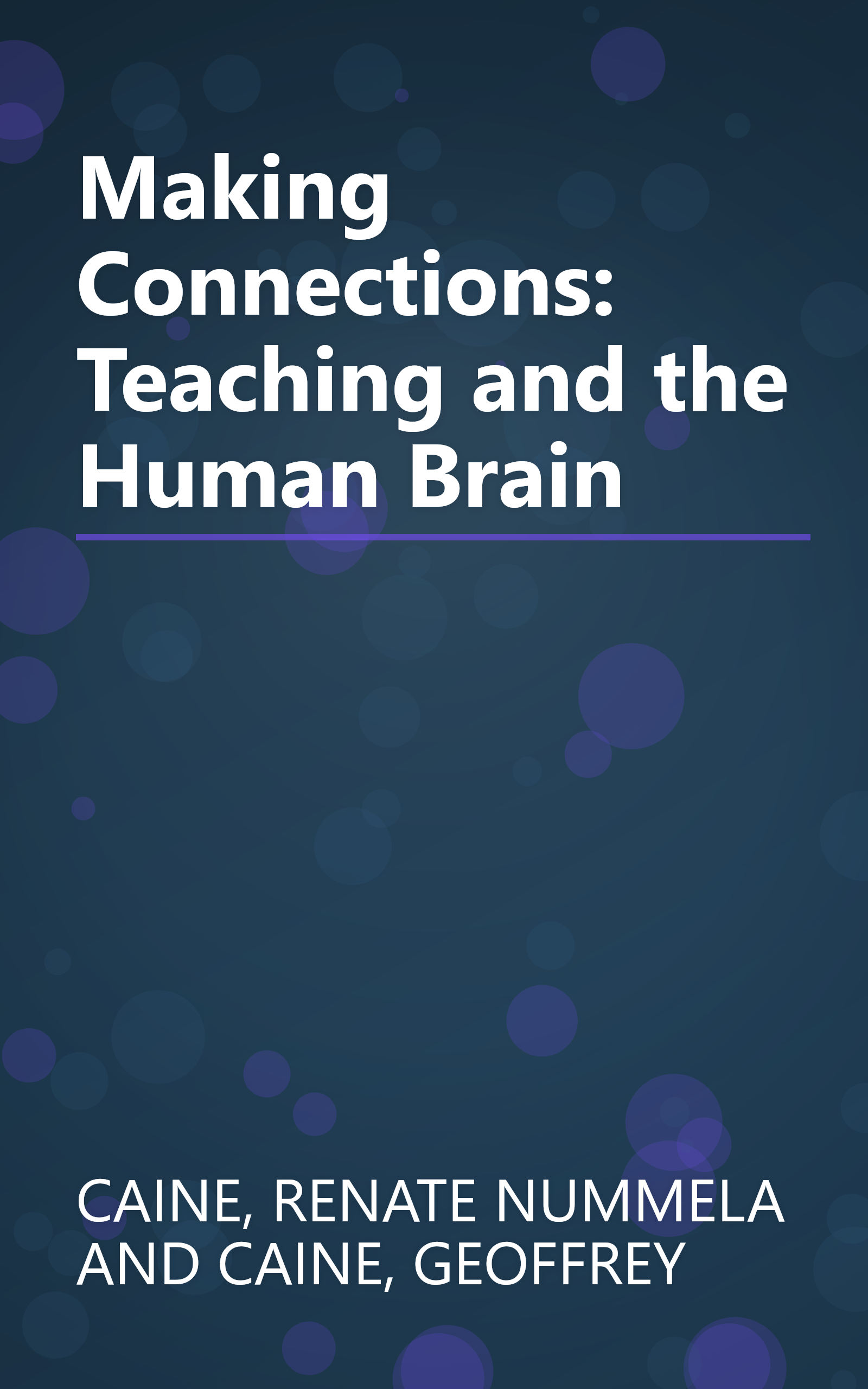 Making Connections: Teaching and the Human Brain book cover