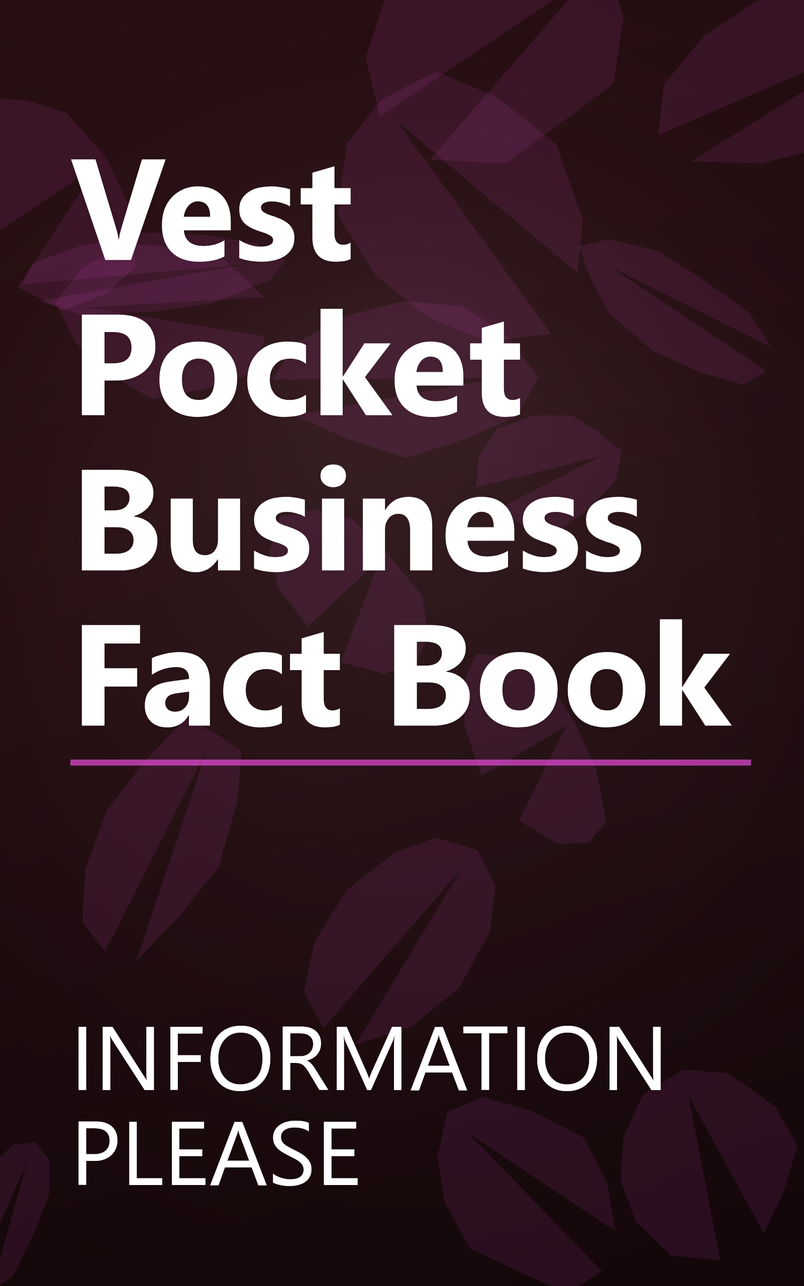 Vest Pocket Business Fact Book book cover