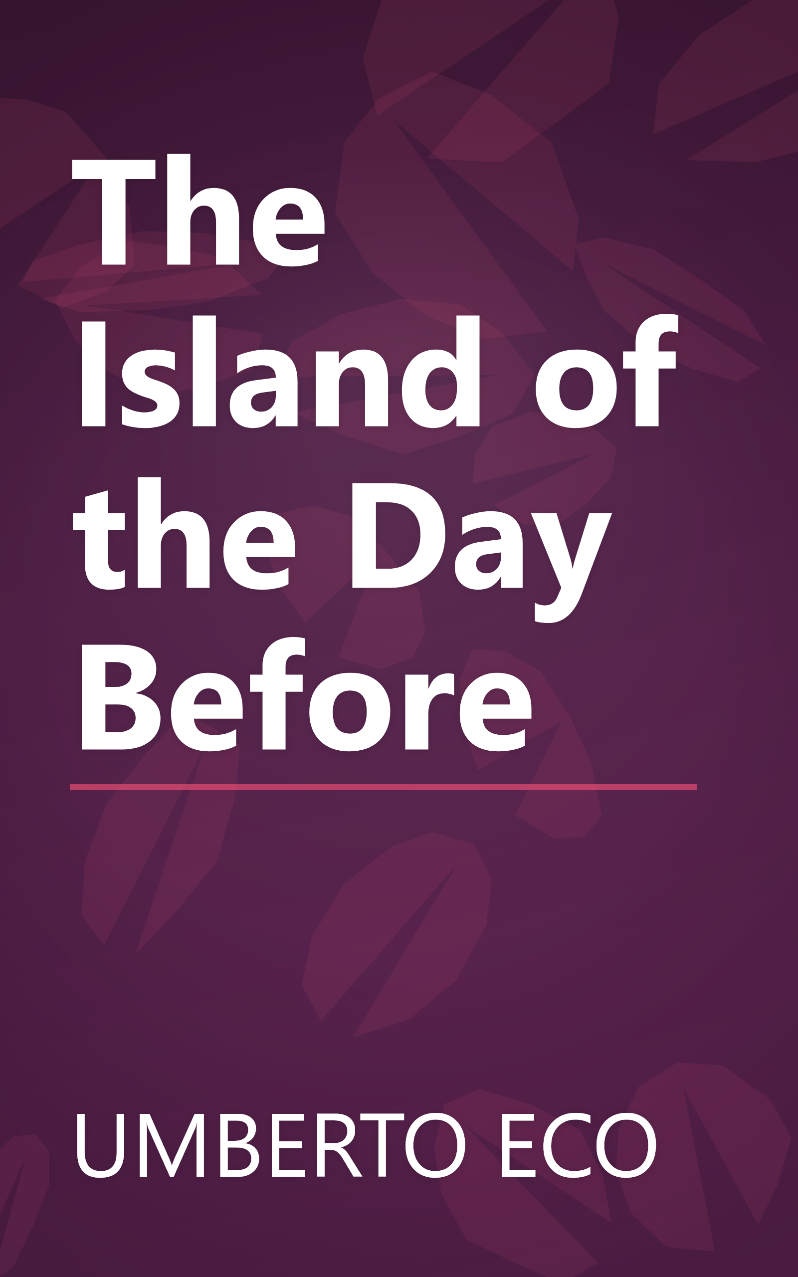 The Island of the Day Before book cover