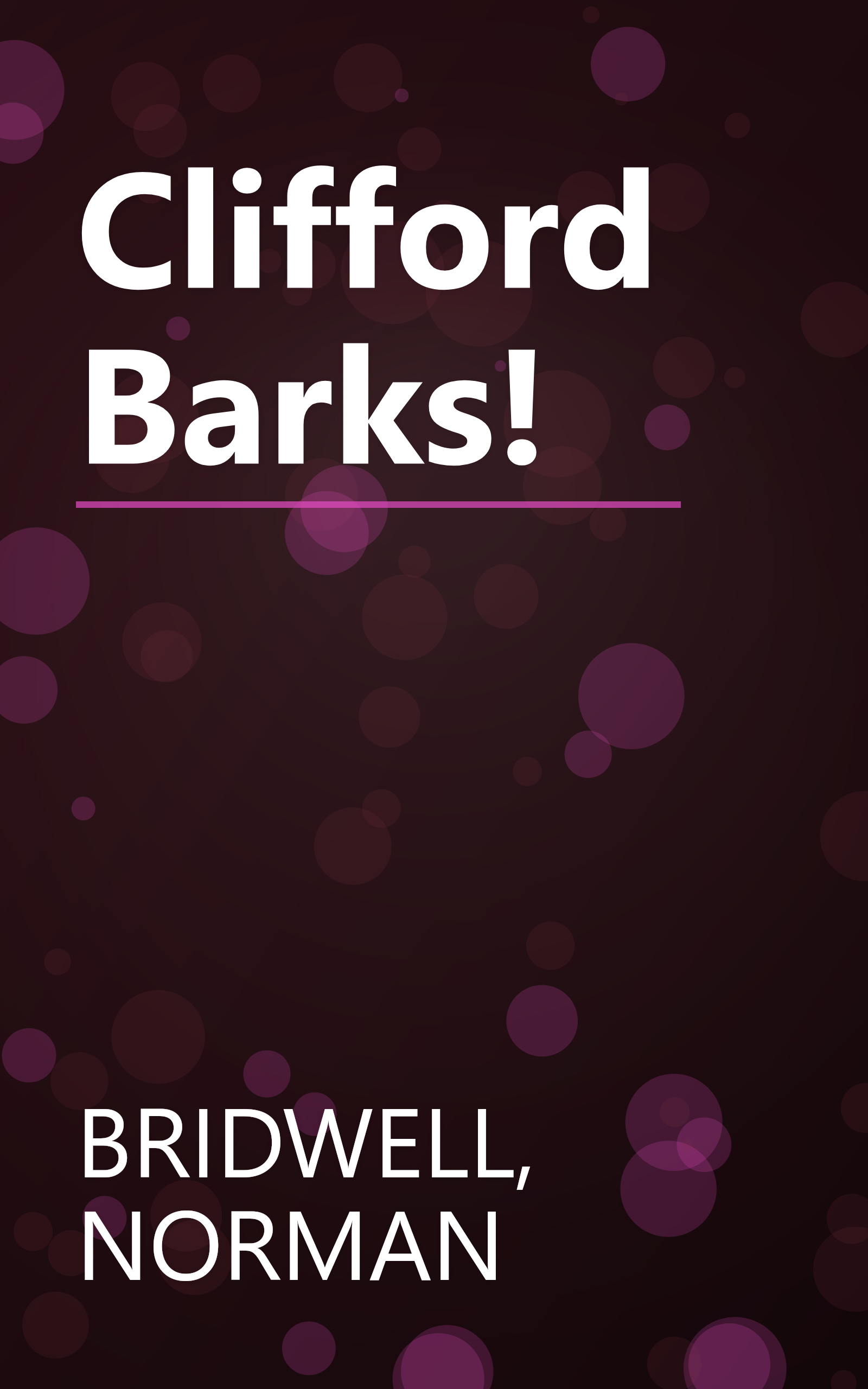 Clifford Barks! book cover