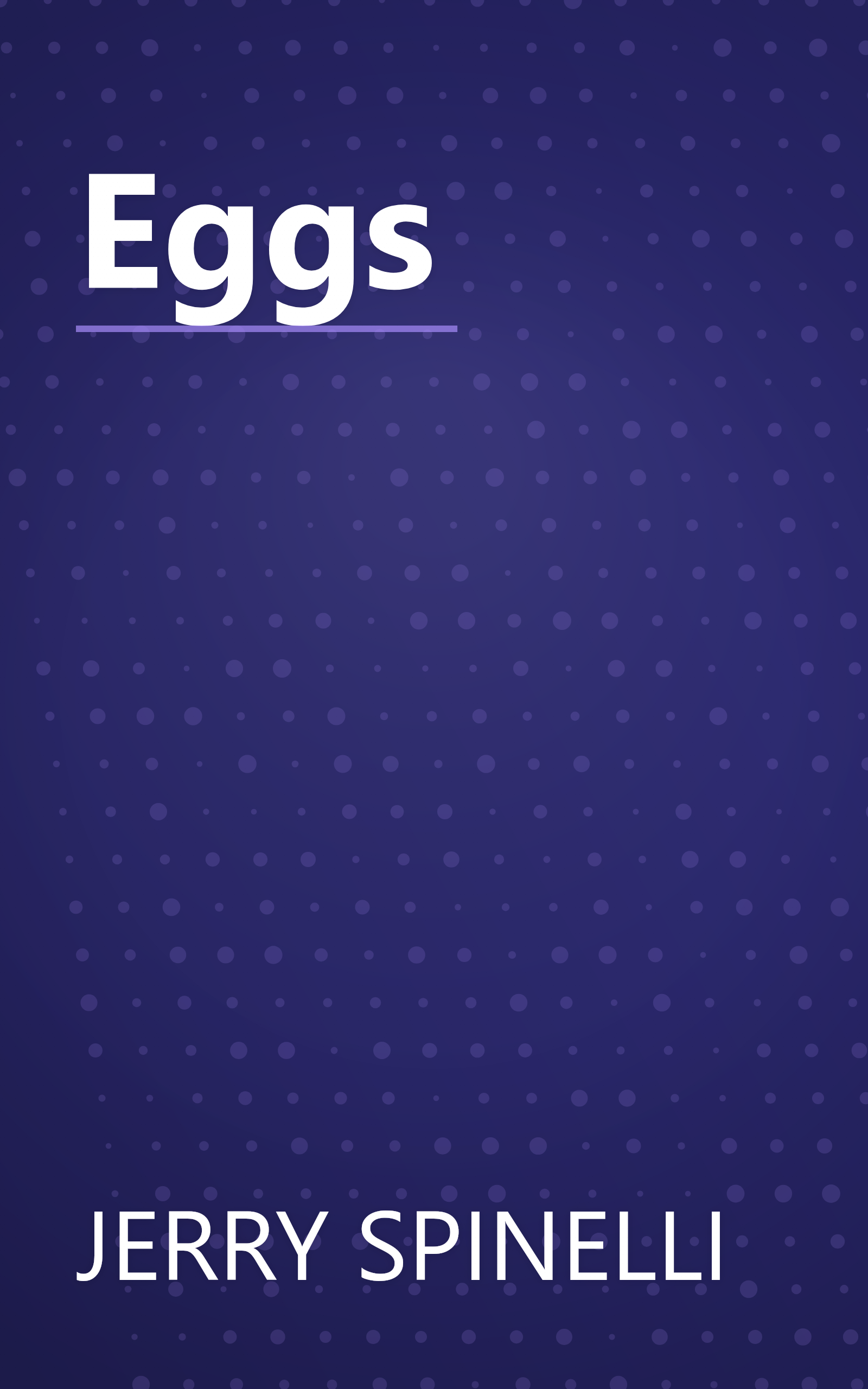 Eggs book cover