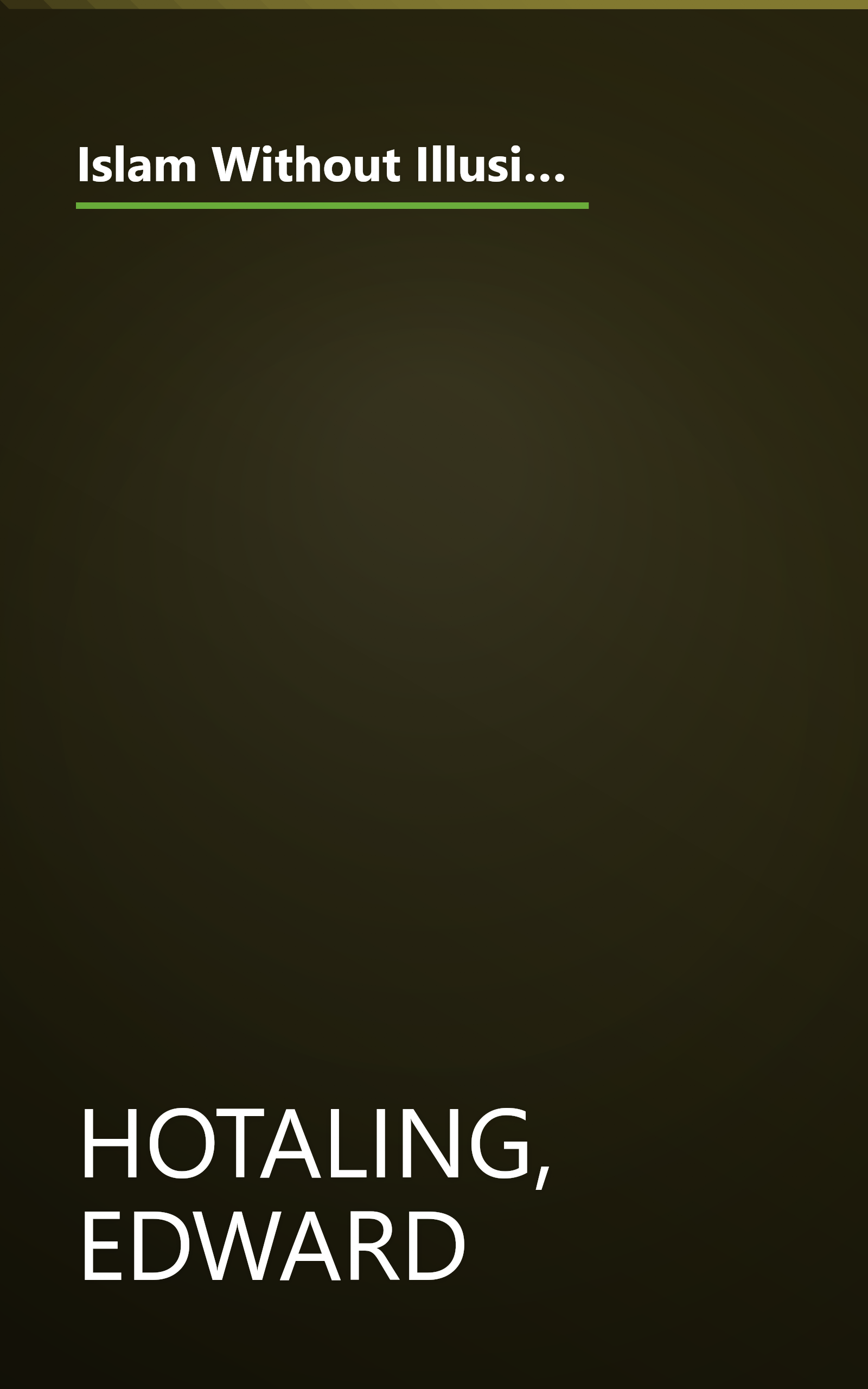 Islam Without Illusions: Its Past, Its Present, and Its Challenge for the Future (Contemporary Issues in the Middle East) book cover