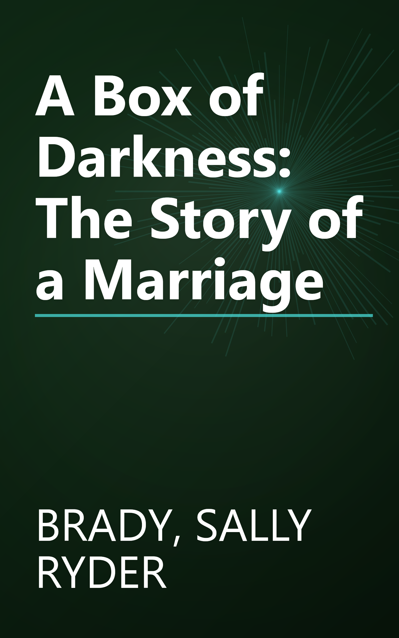 A Box of Darkness: The Story of a Marriage book cover