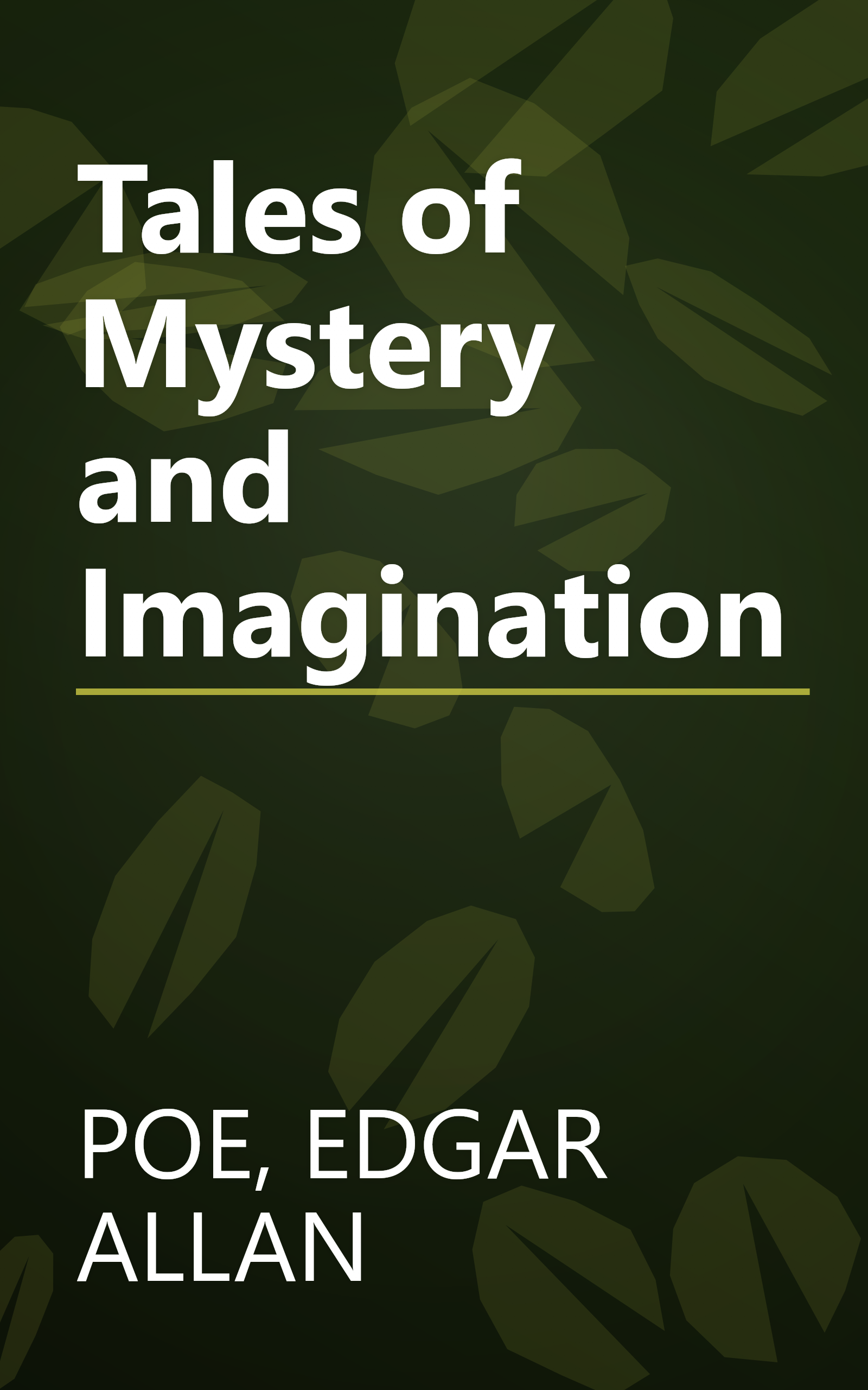 Tales of Mystery and Imagination book cover