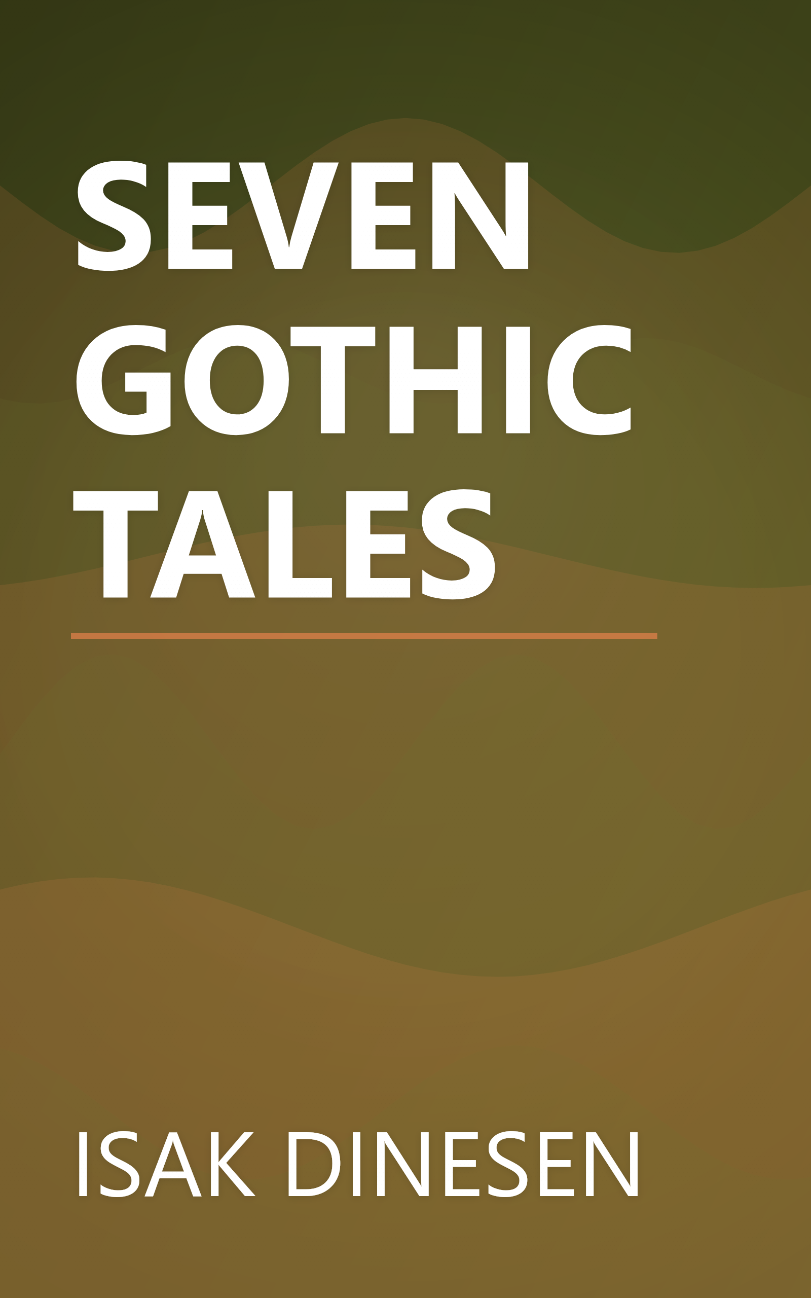 SEVEN GOTHIC TALES book cover