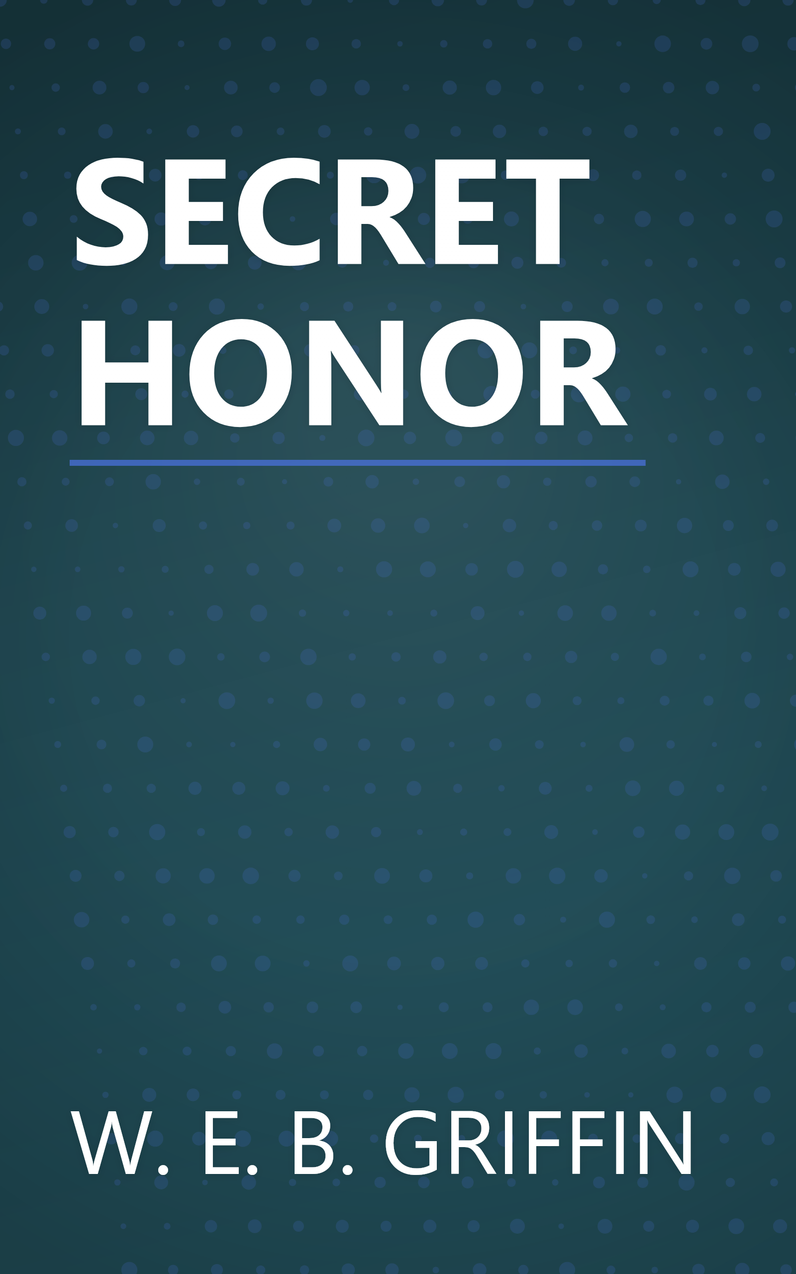 SECRET HONOR book cover