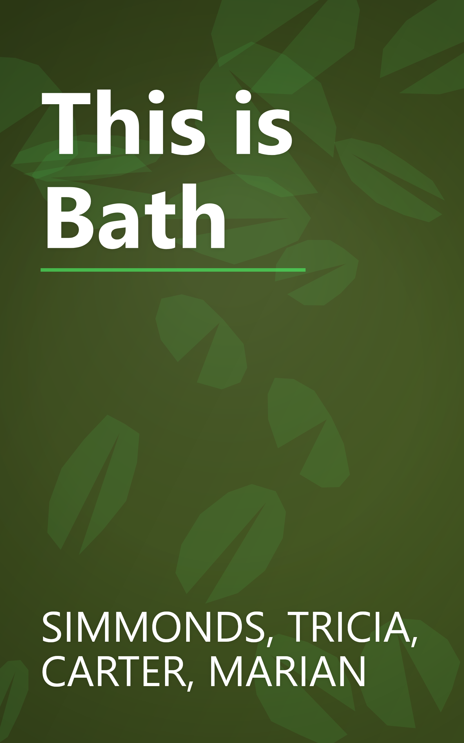 This is Bath book cover