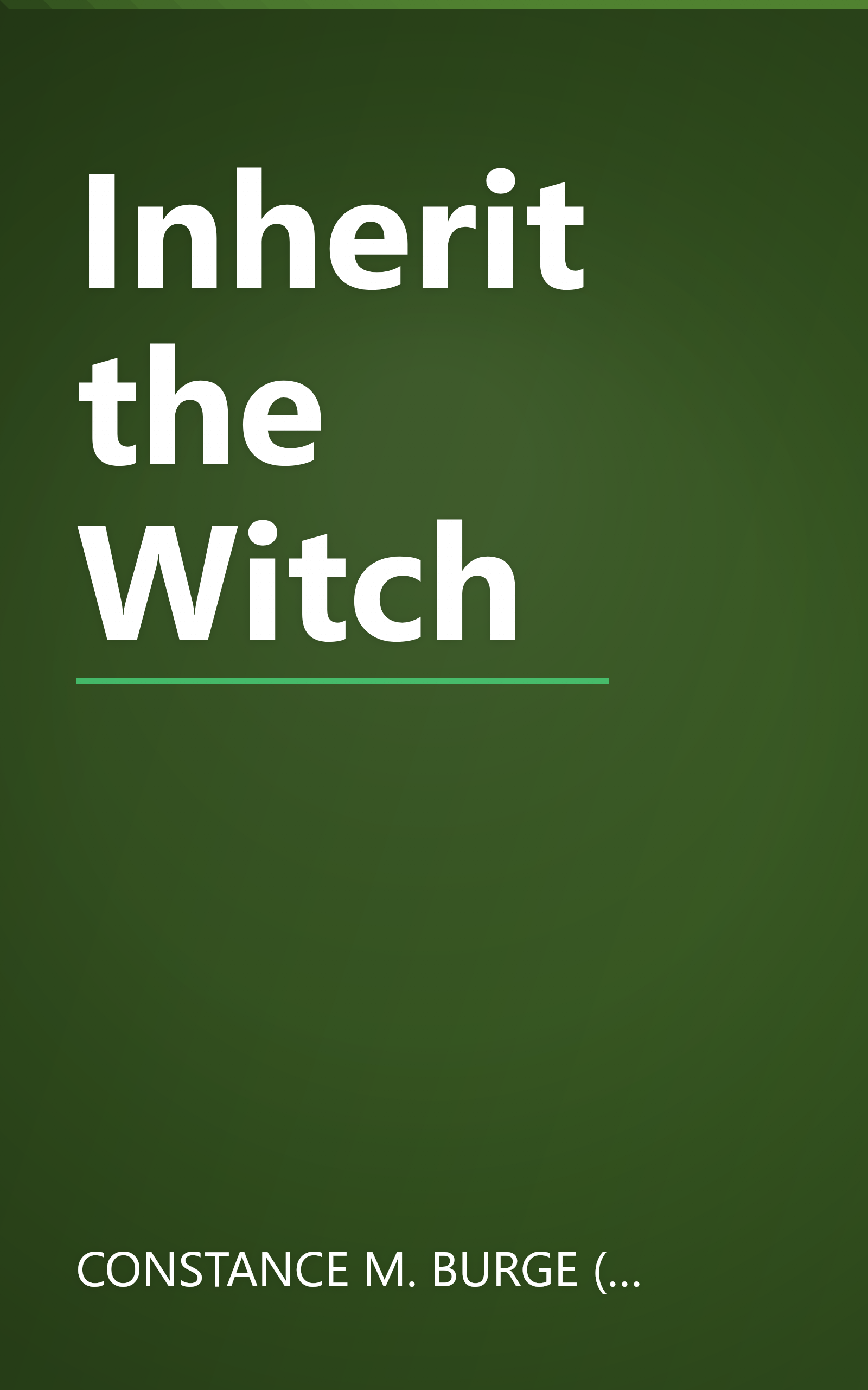 Inherit the Witch book cover