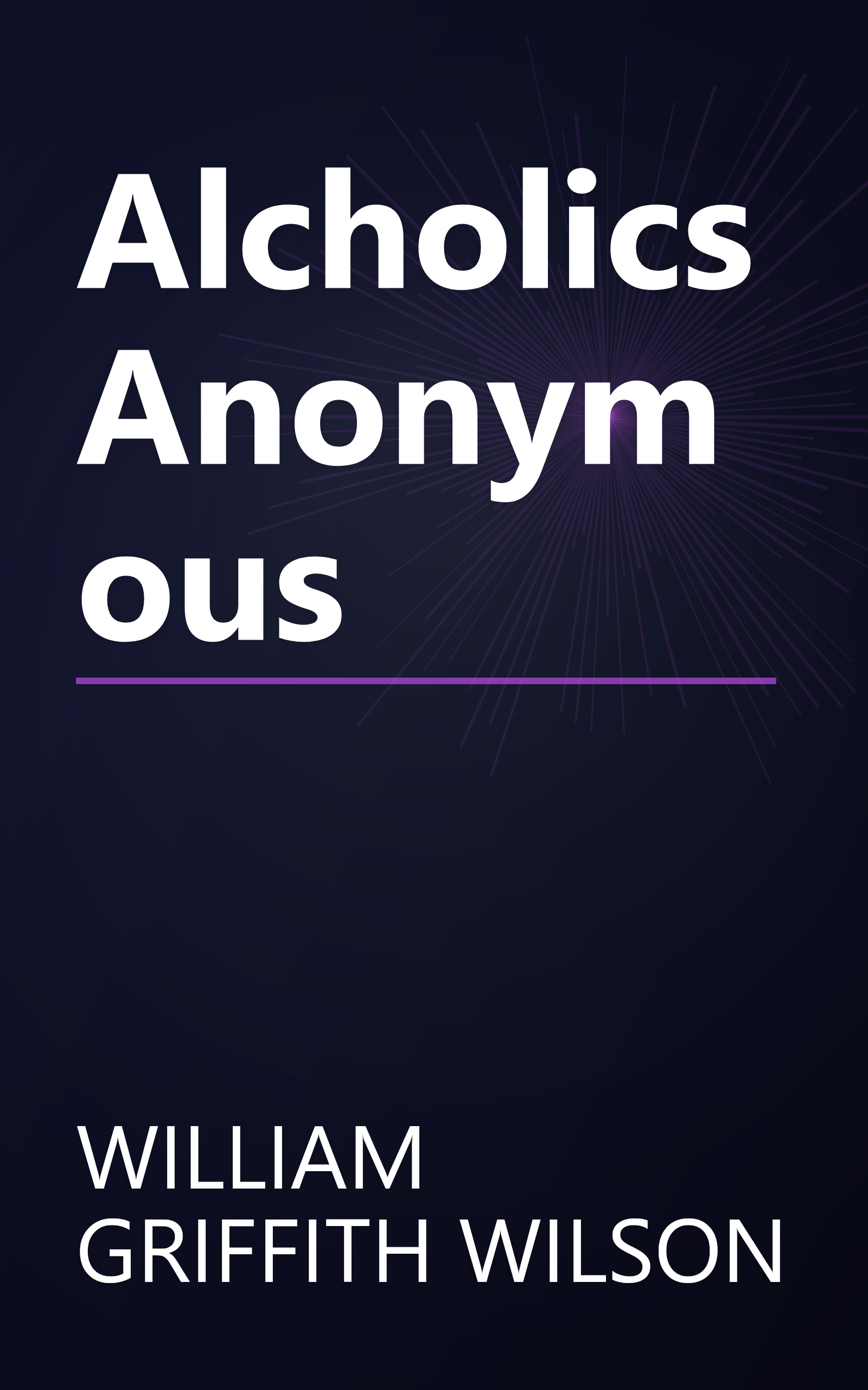 Alcholics Anonymous book cover