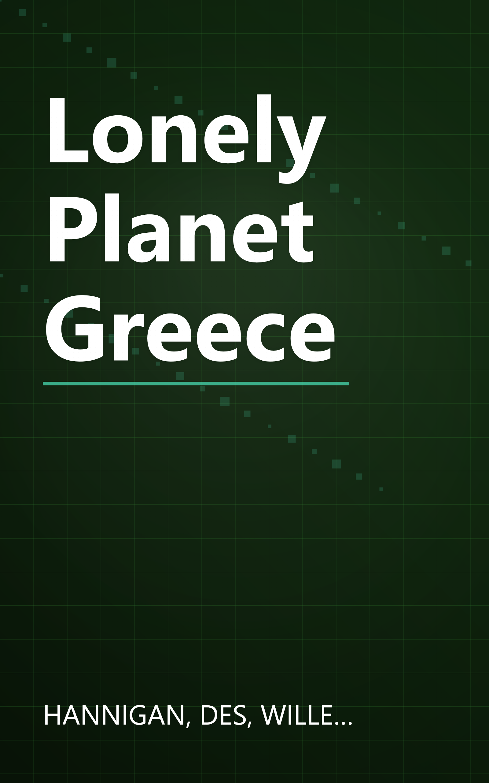 Lonely Planet Greece book cover