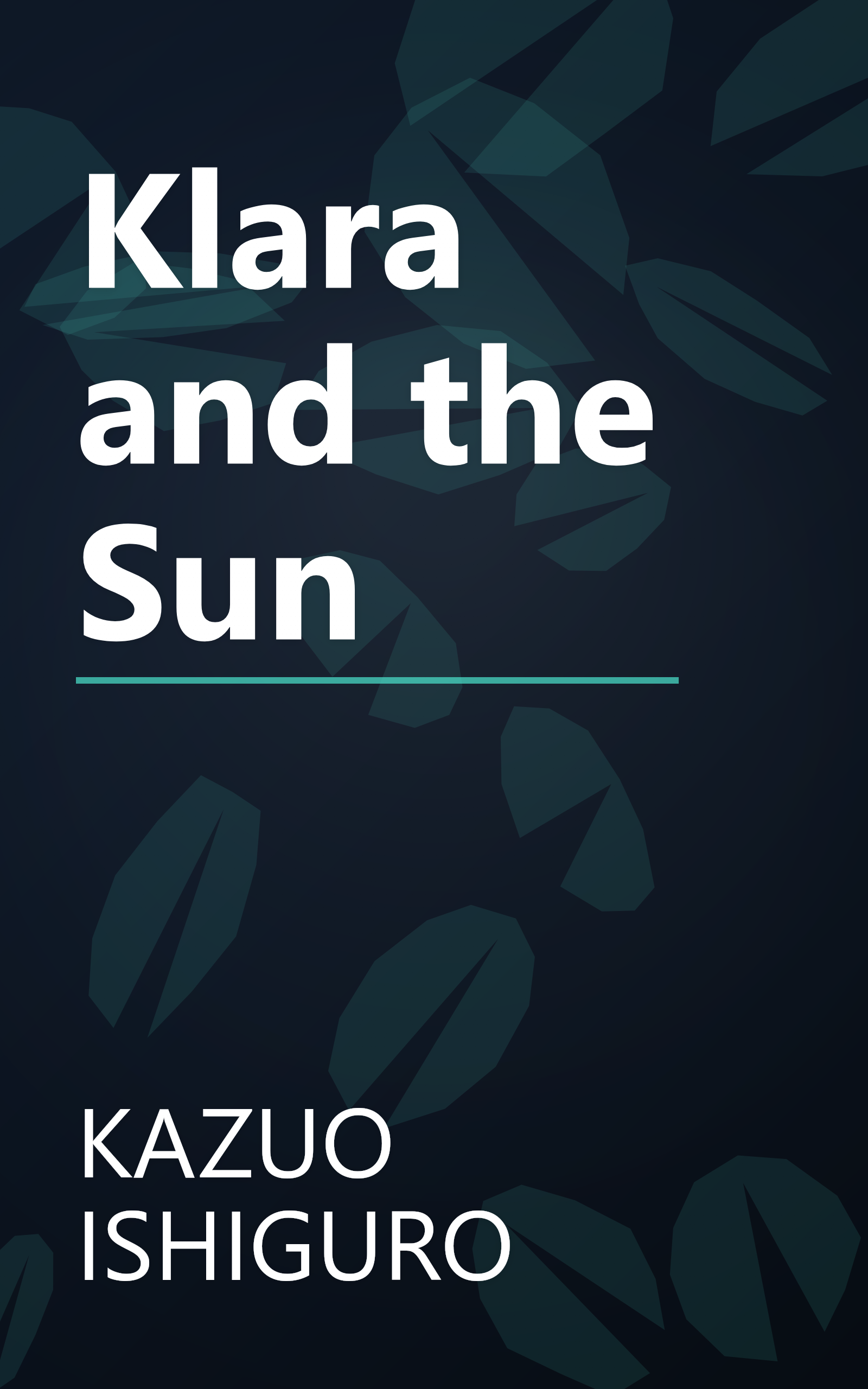 Klara and the Sun book cover