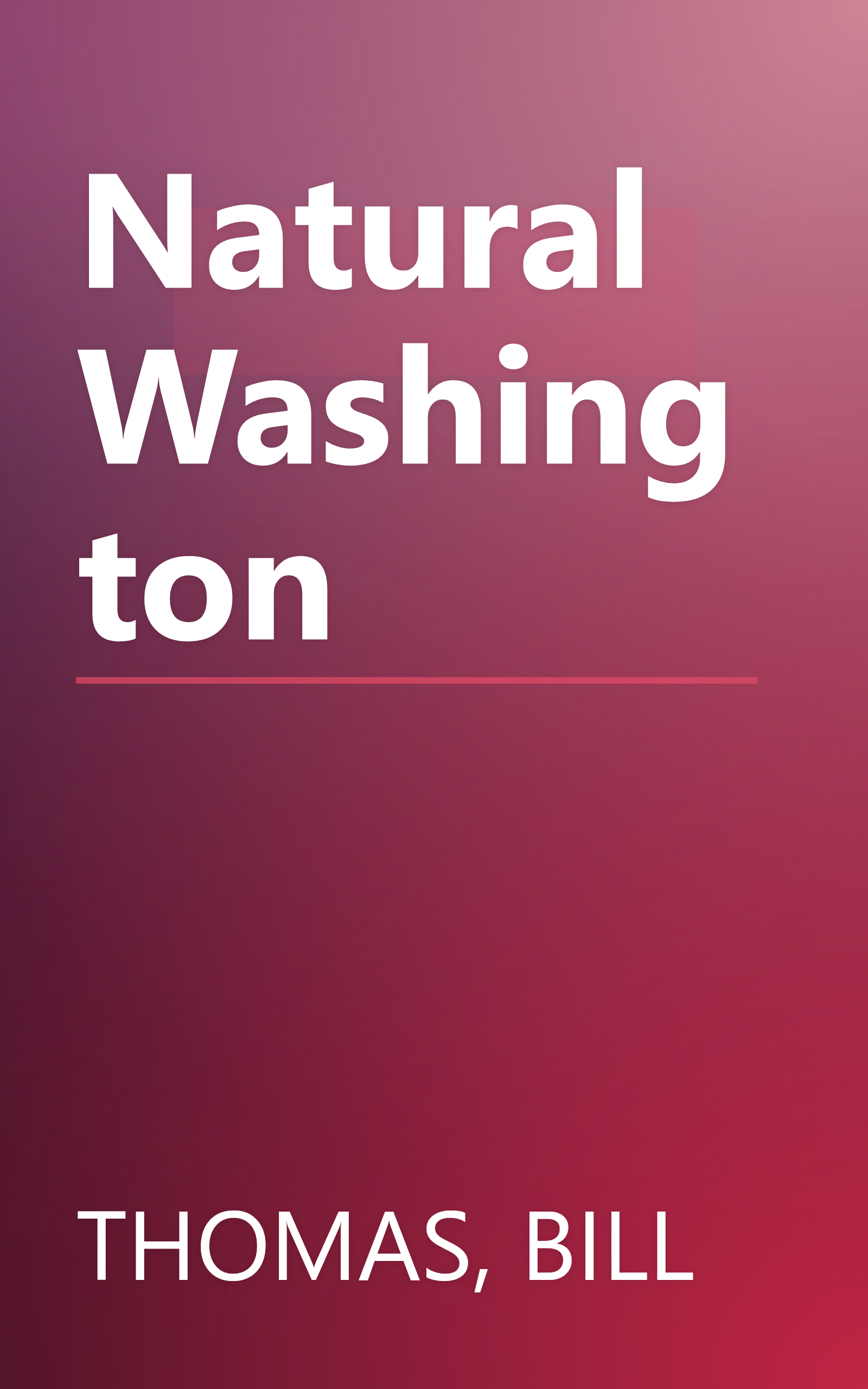 Natural Washington book cover