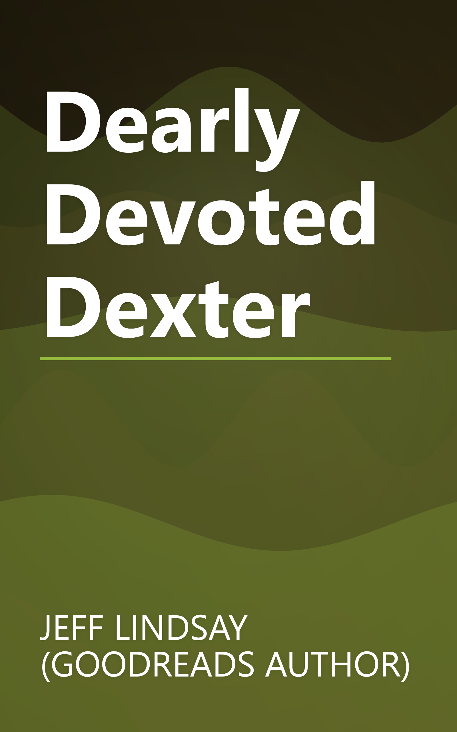 Dearly Devoted Dexter book cover