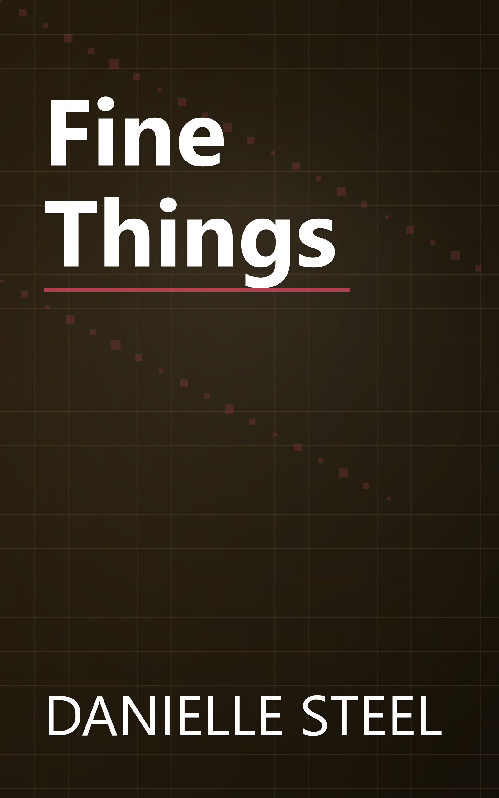 Fine Things book cover