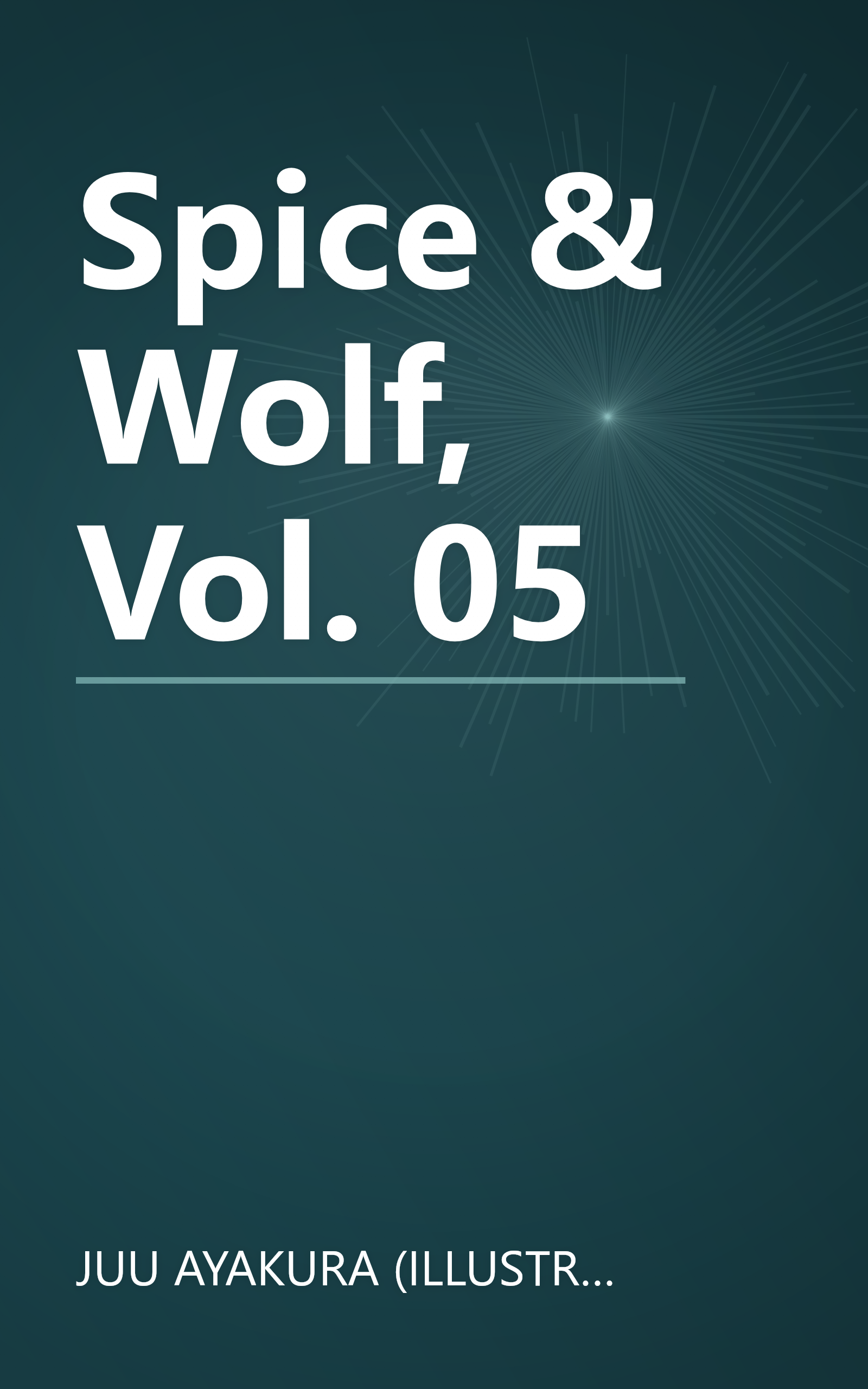 Spice & Wolf, Vol. 05 book cover