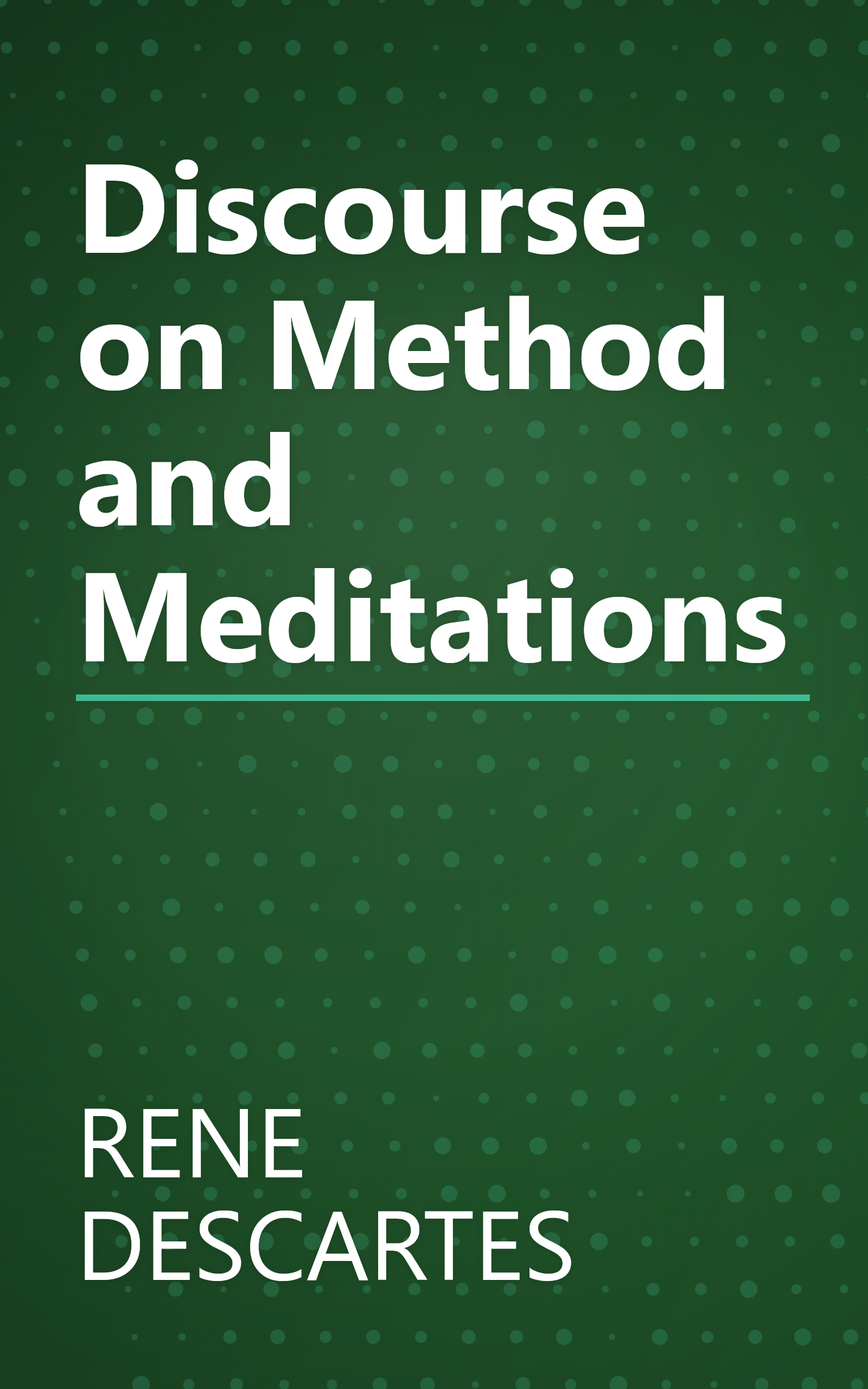 Discourse on Method and Meditations book cover