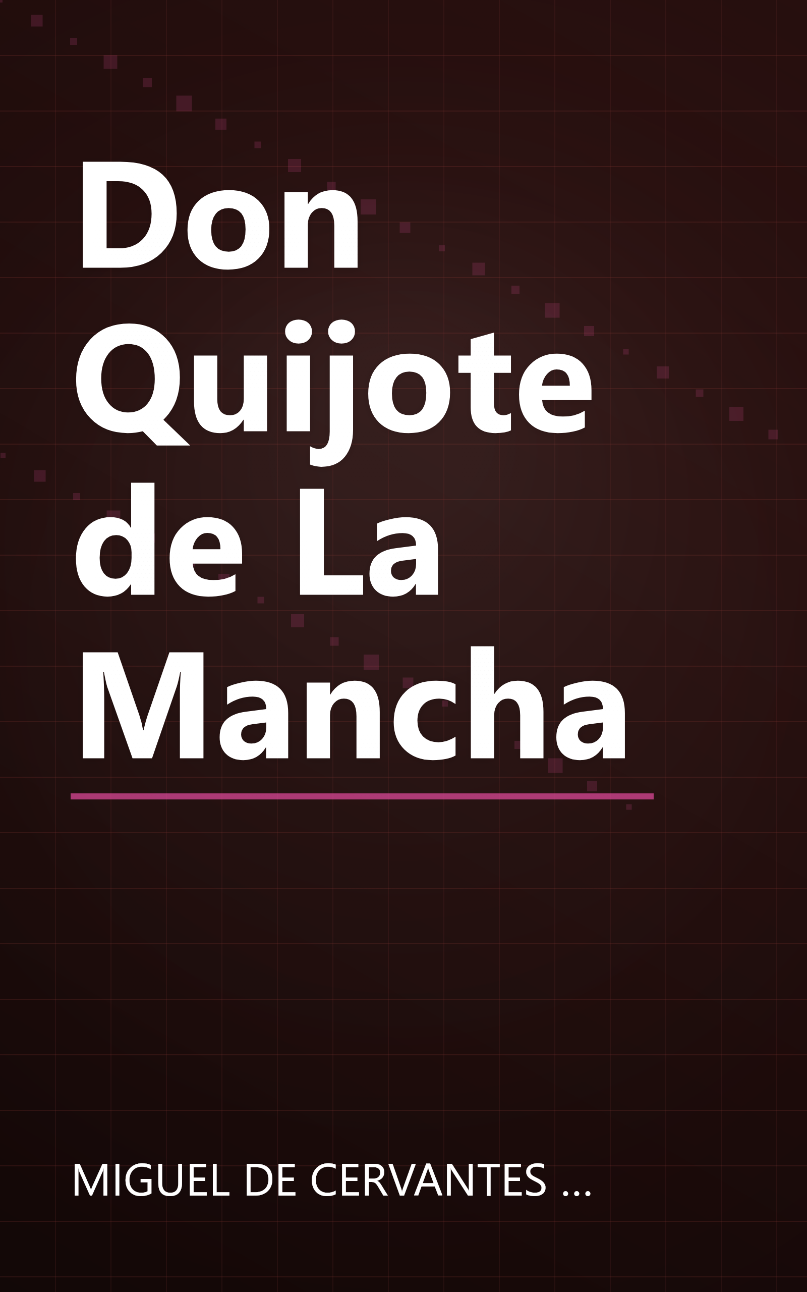 Don Quijote de La Mancha book cover