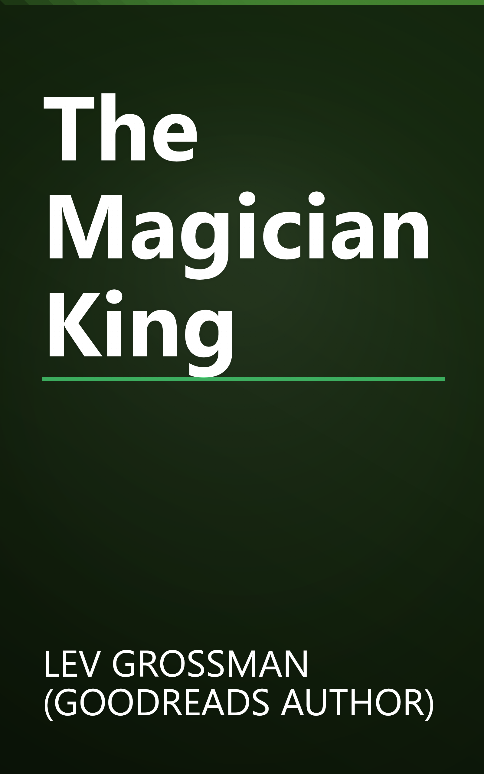 The Magician King book cover