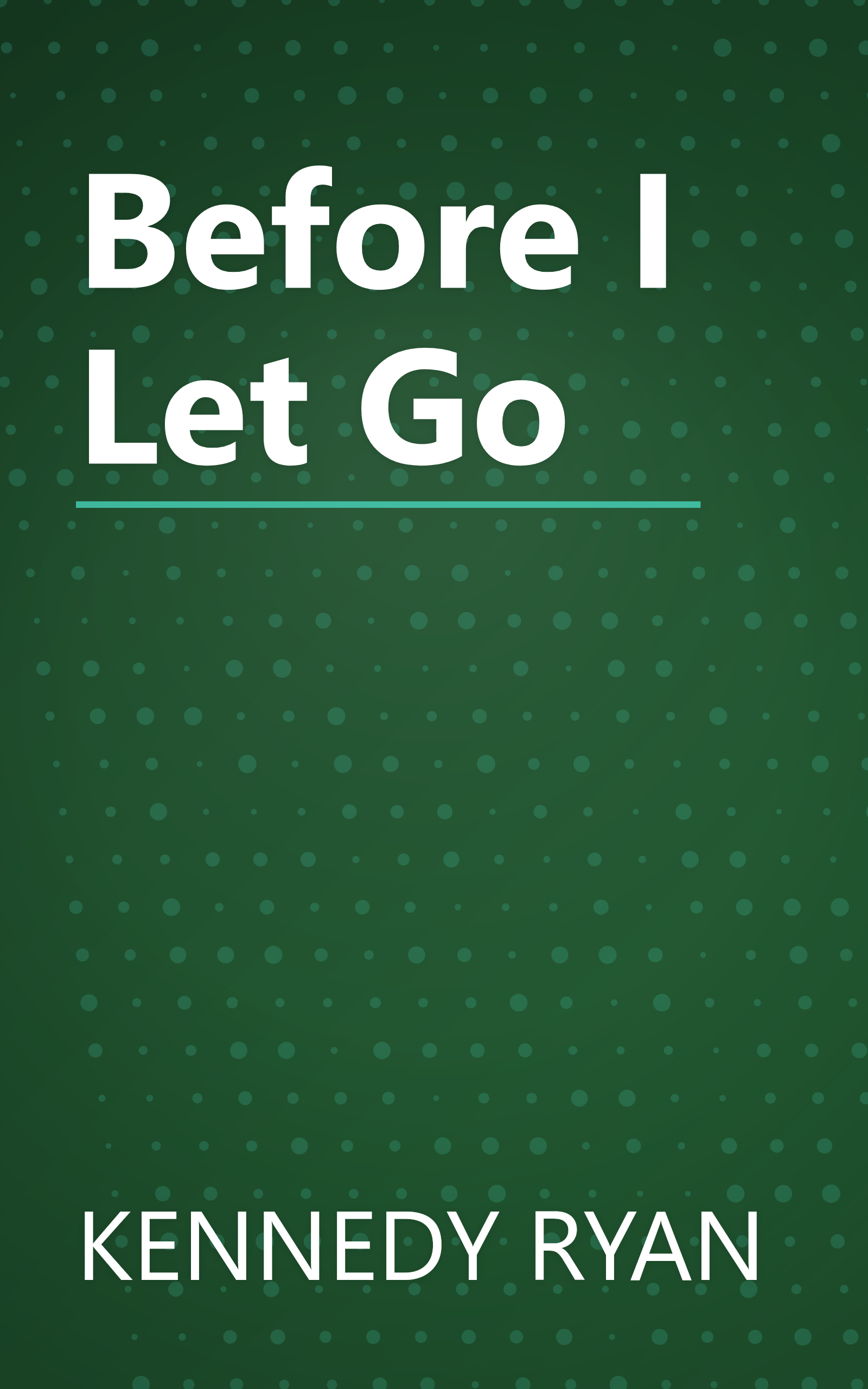 Before I Let Go book cover