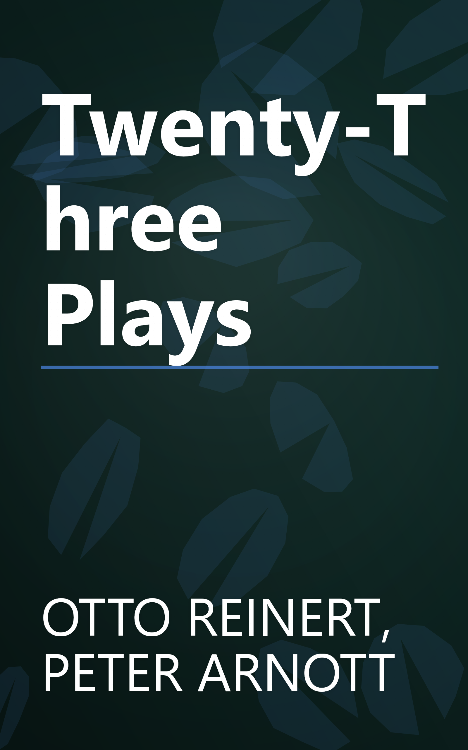 Twenty-Three Plays book cover