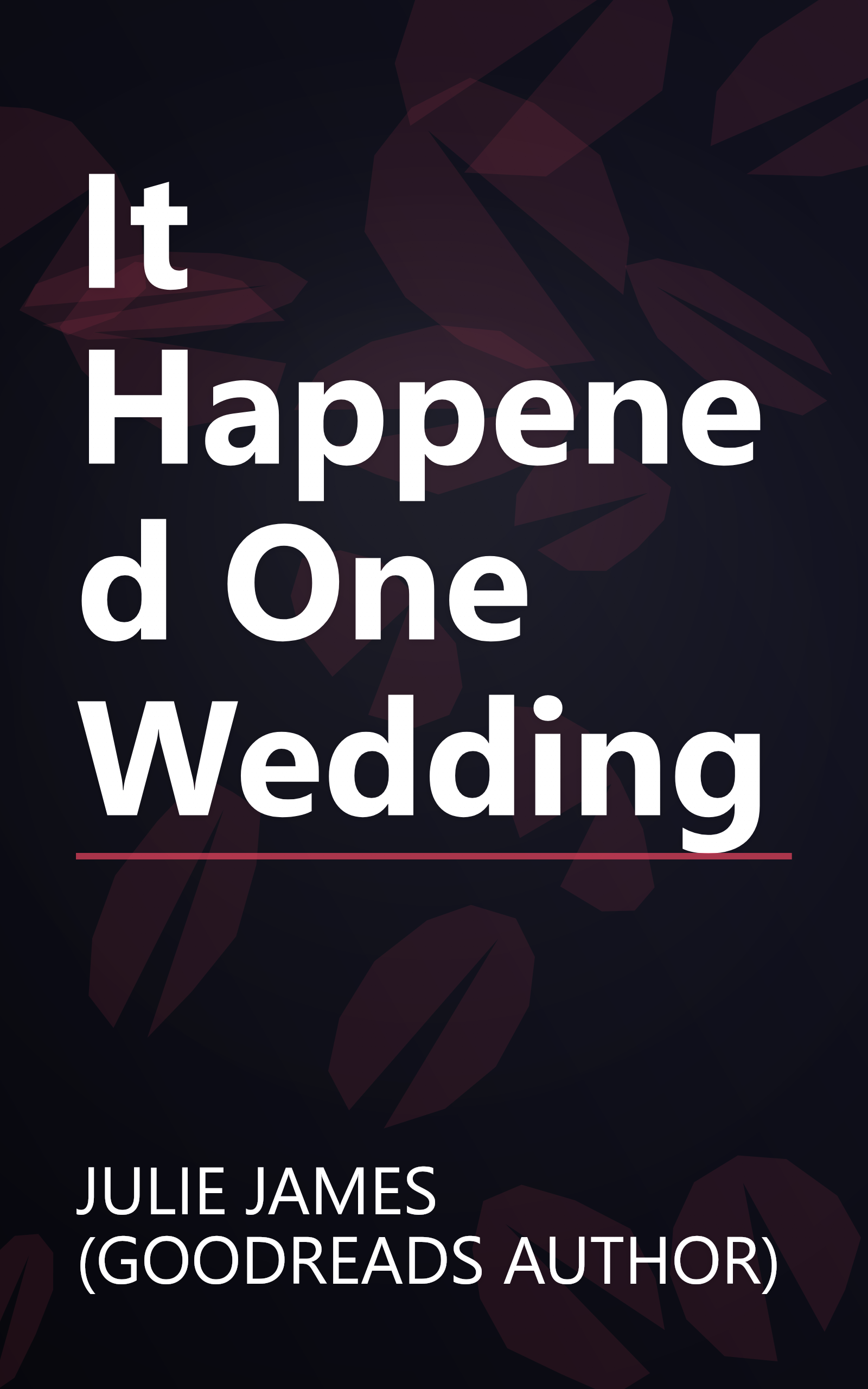 It Happened One Wedding book cover