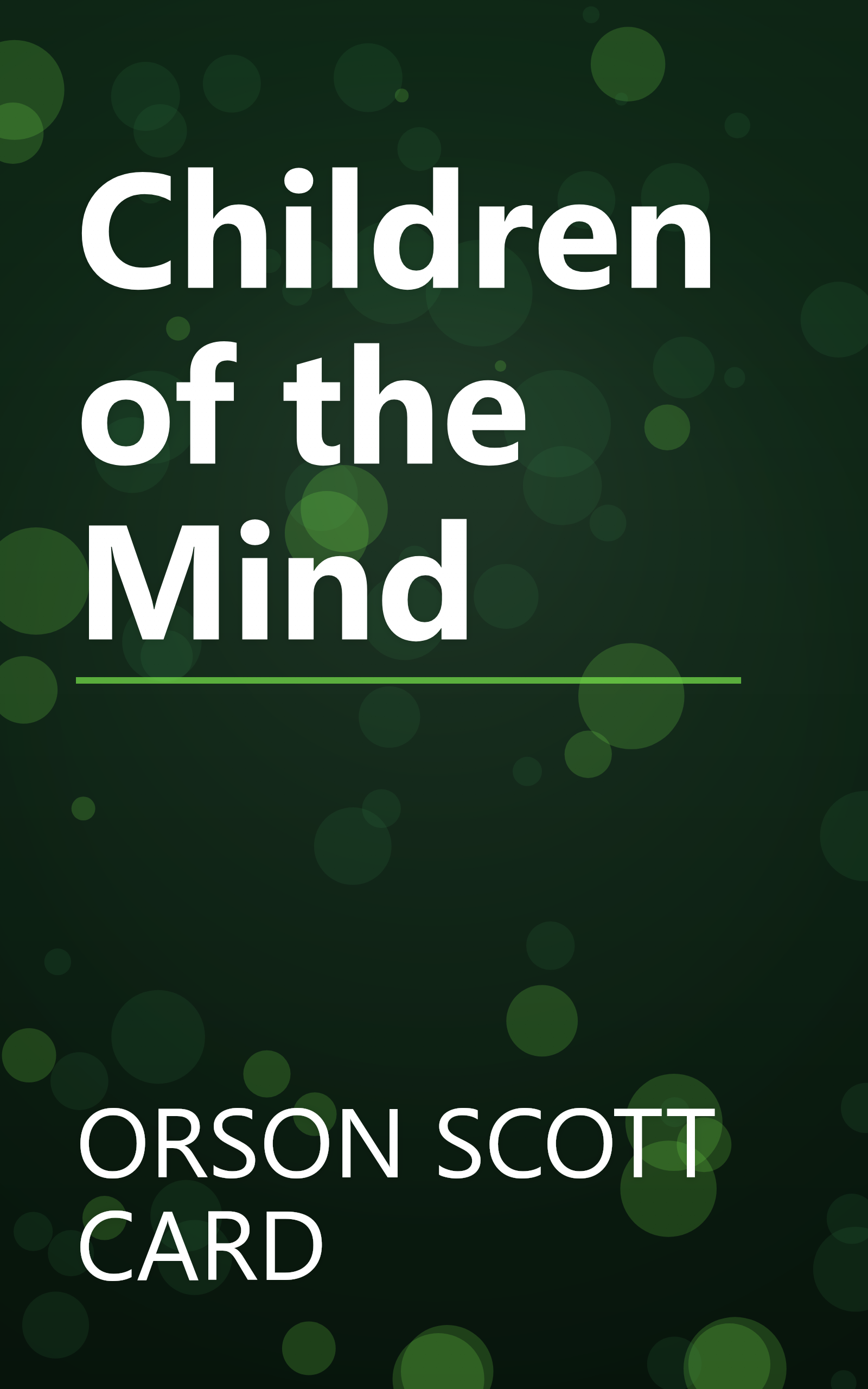 Children of the Mind book cover