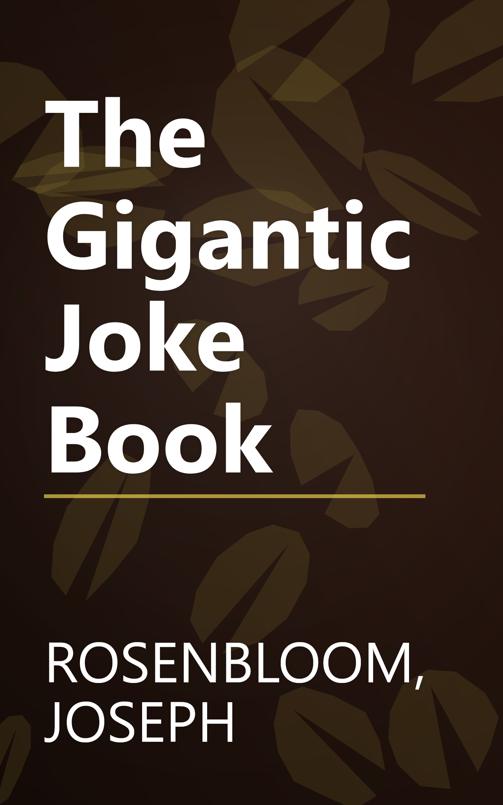 The Gigantic Joke Book book cover