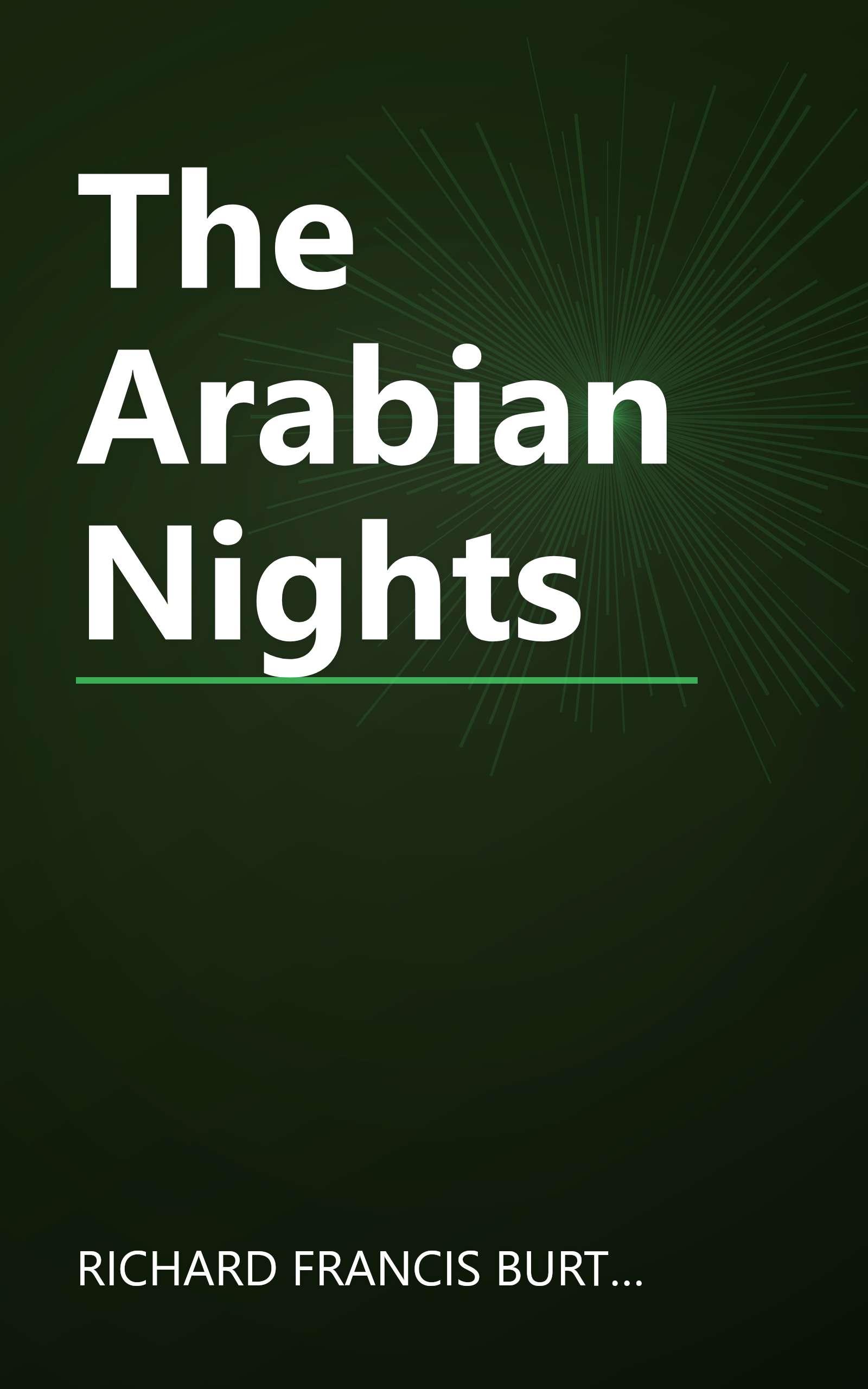 The Arabian Nights book cover