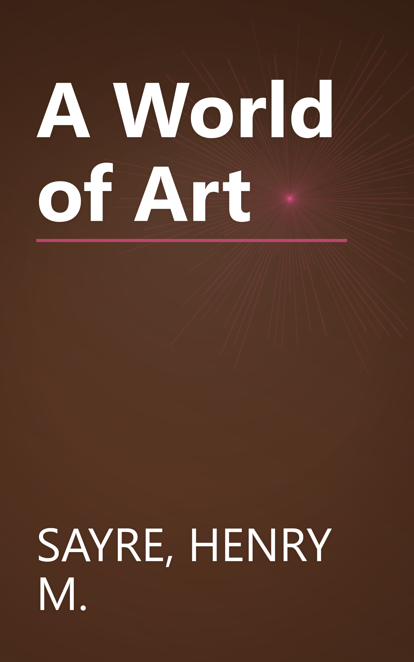 A World of Art book cover