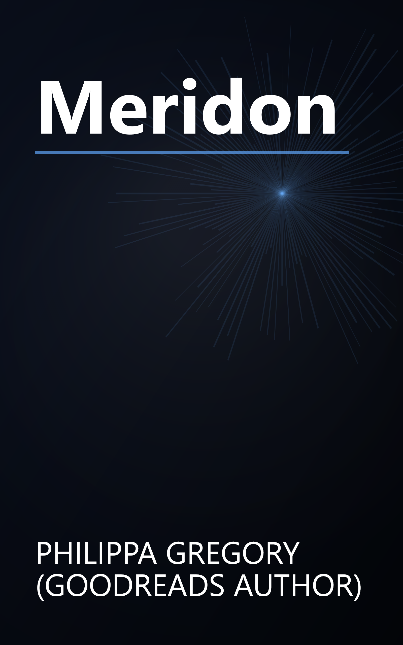 Meridon book cover