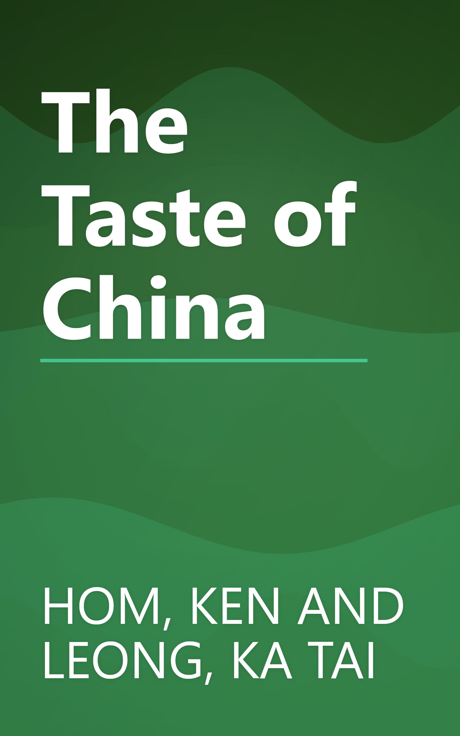 The Taste of China book cover