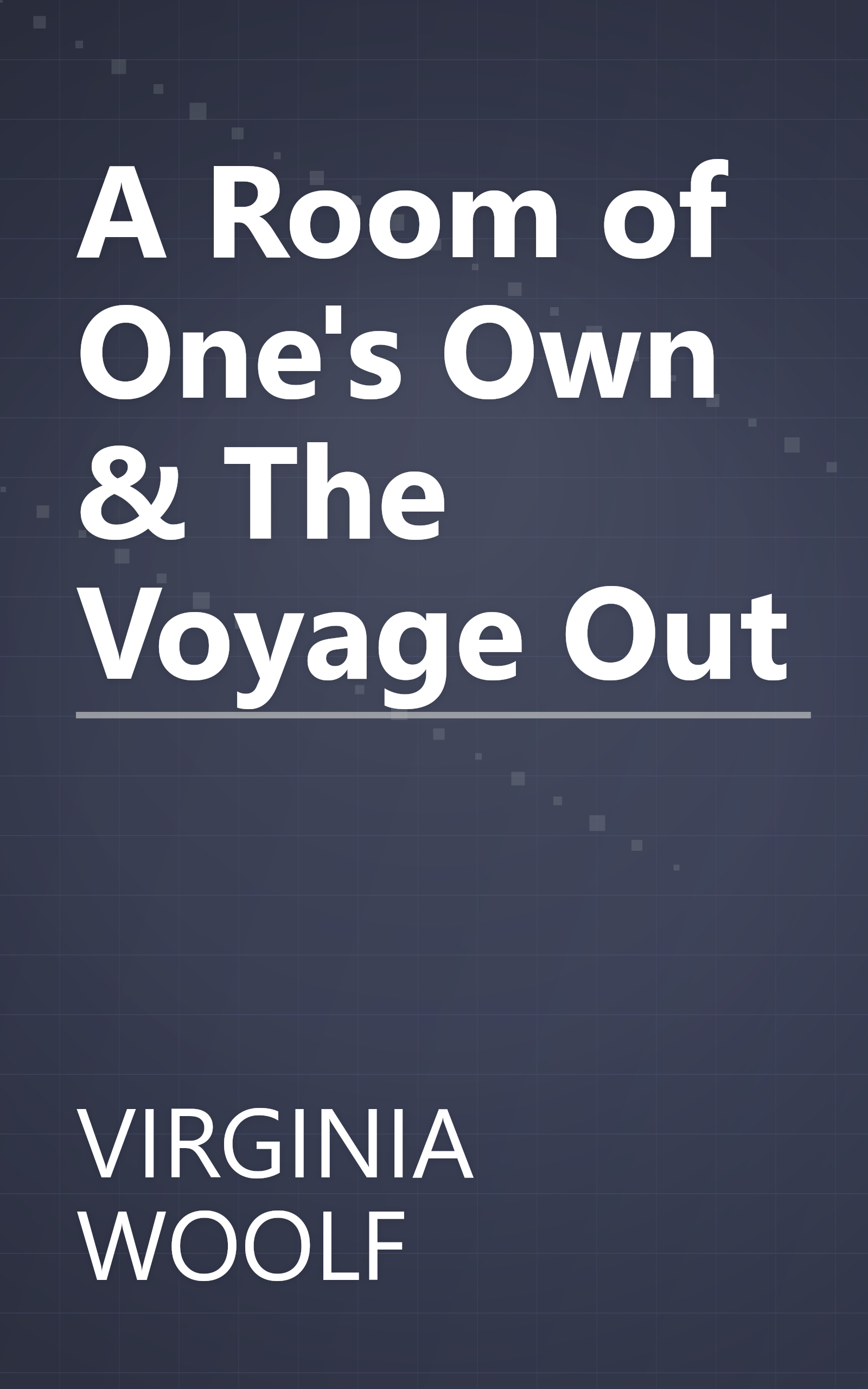A Room of One's Own & The Voyage Out book cover