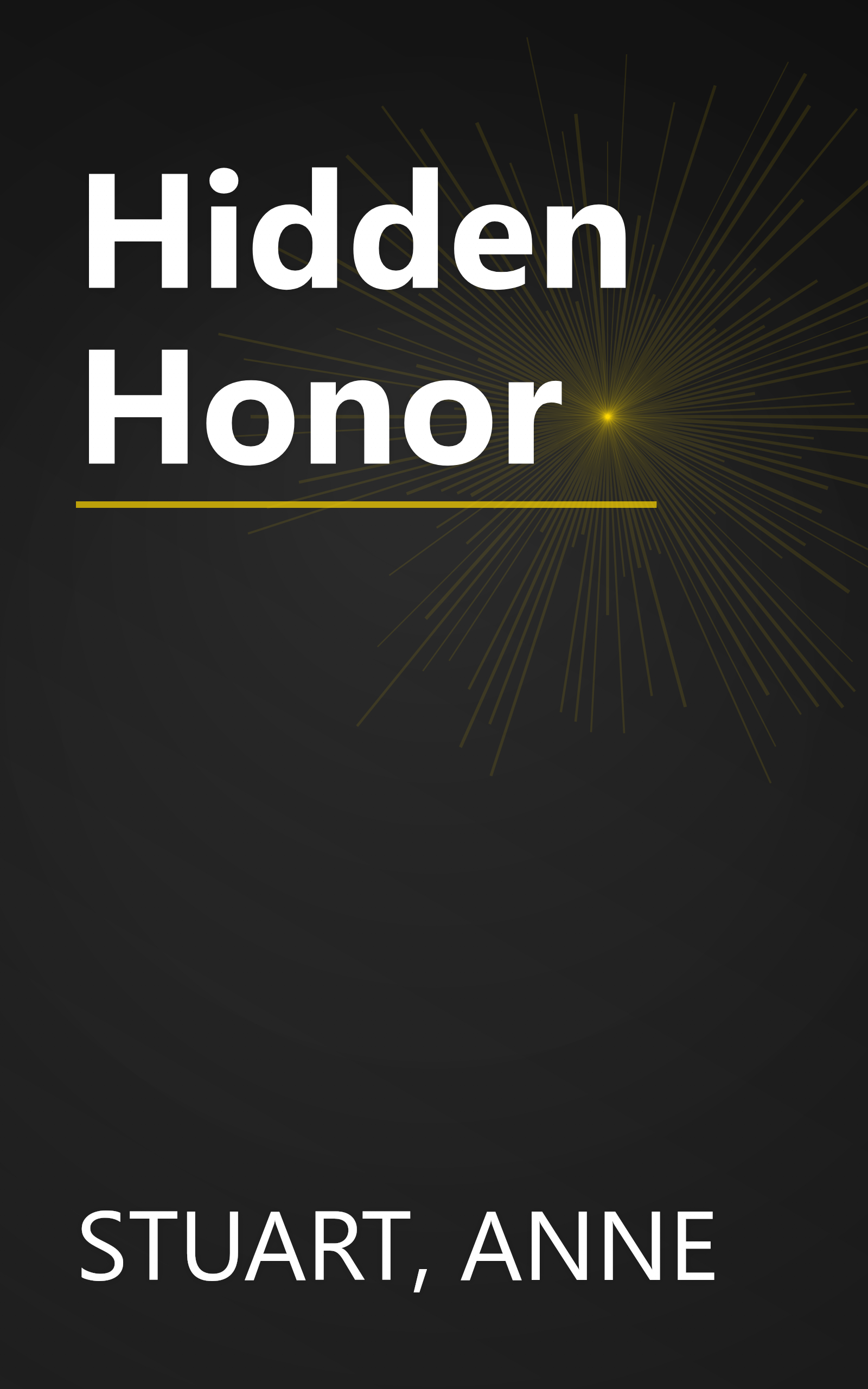 Hidden Honor book cover