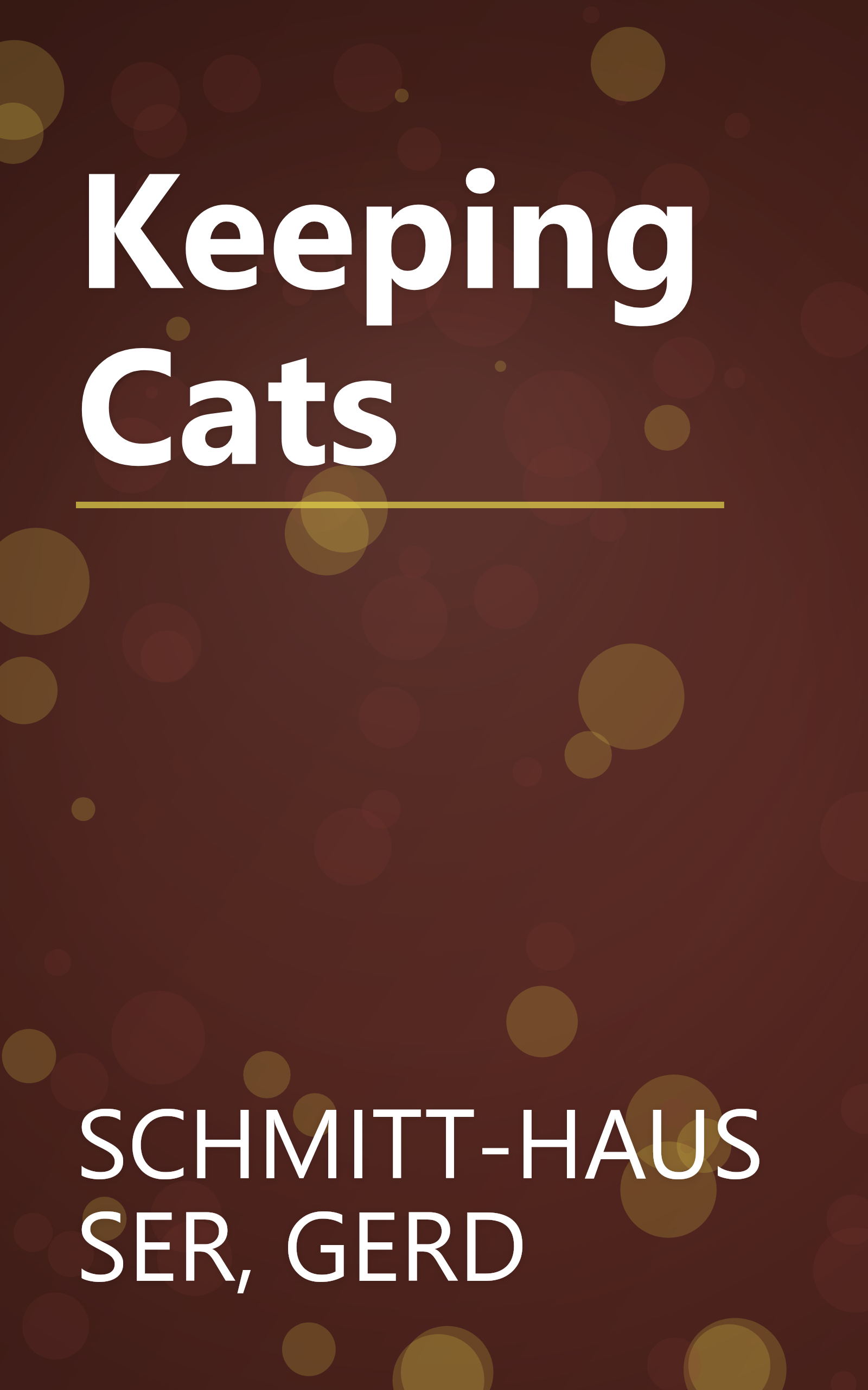 Keeping Cats book cover