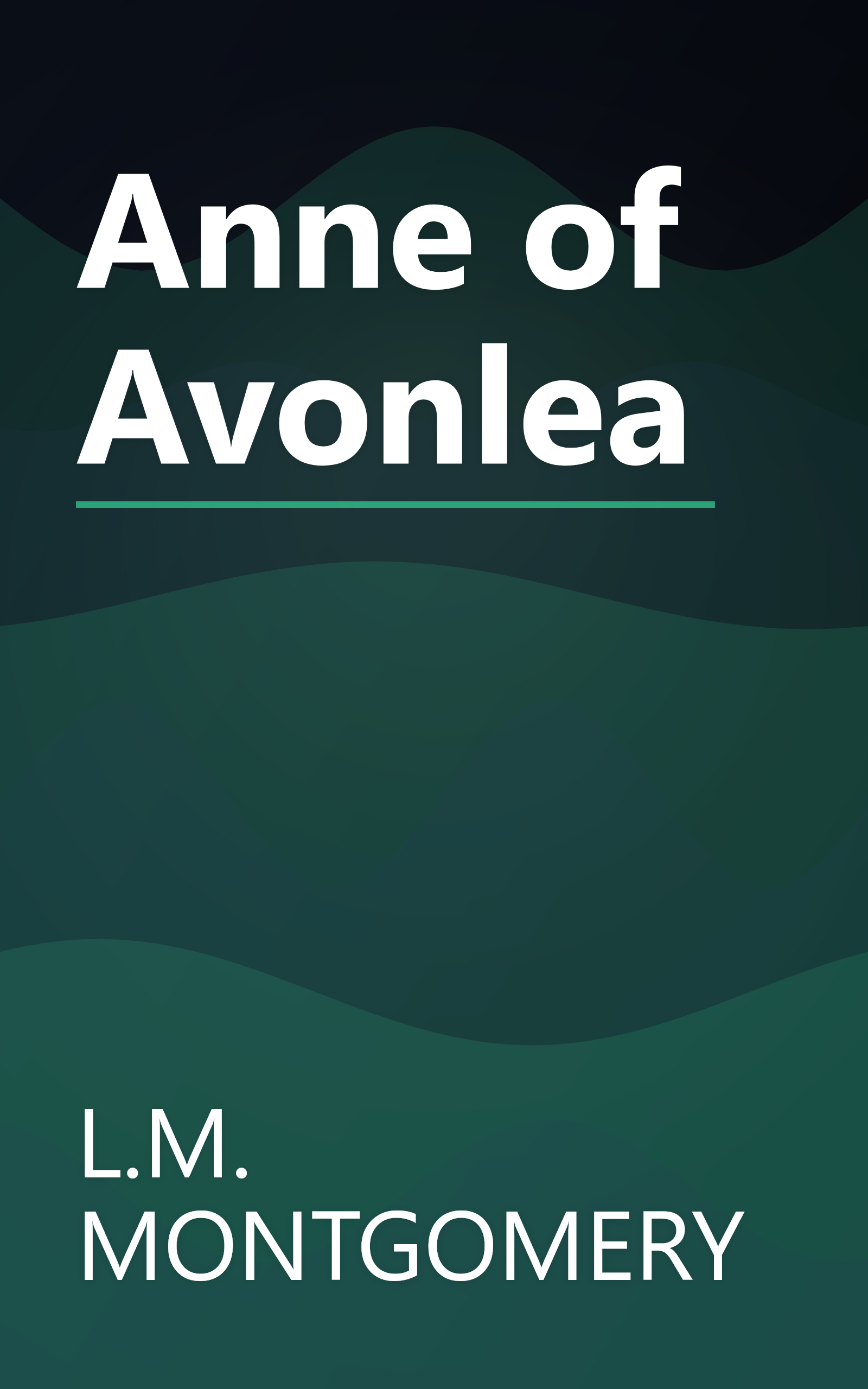 Anne of Avonlea book cover