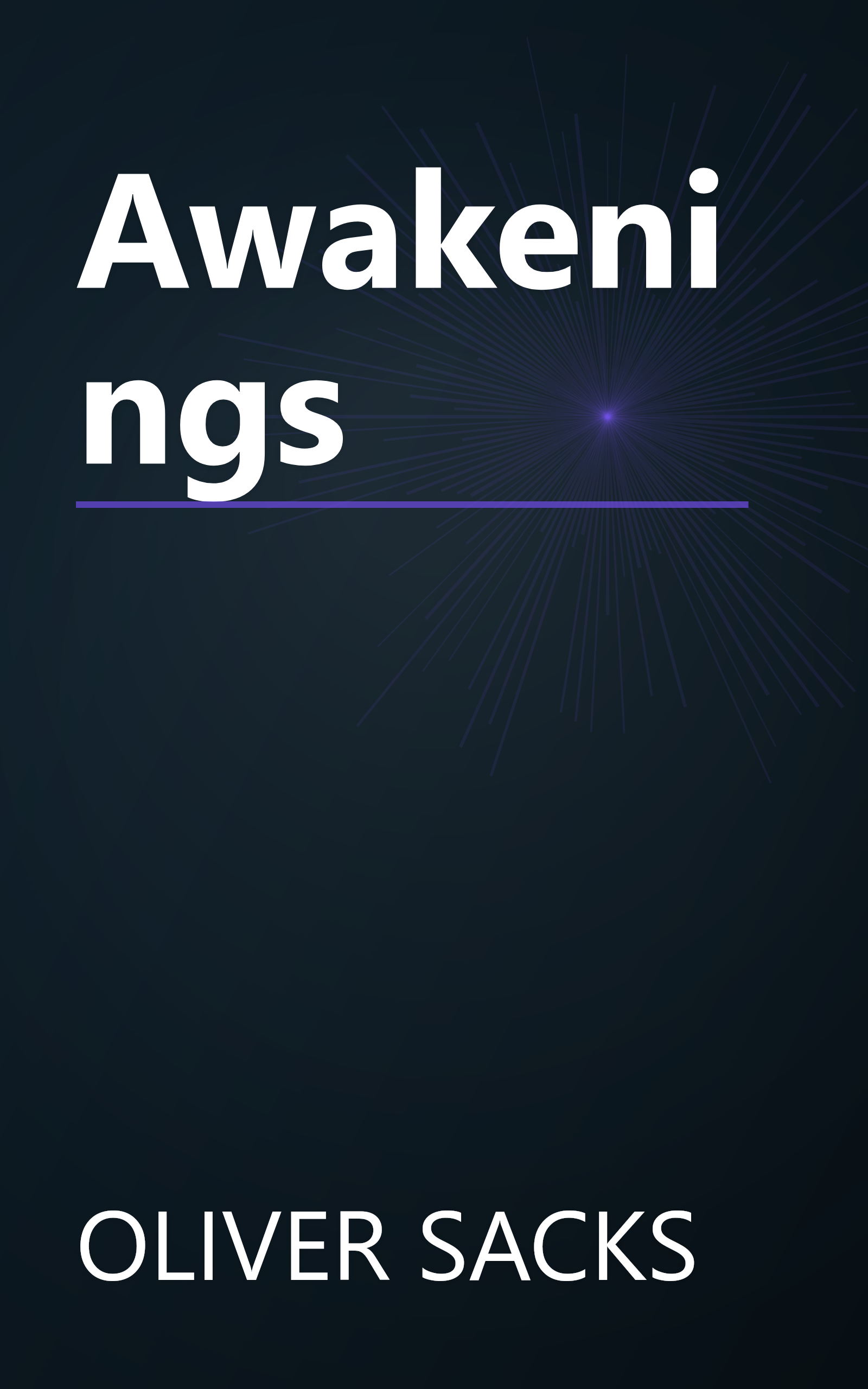 Awakenings book cover