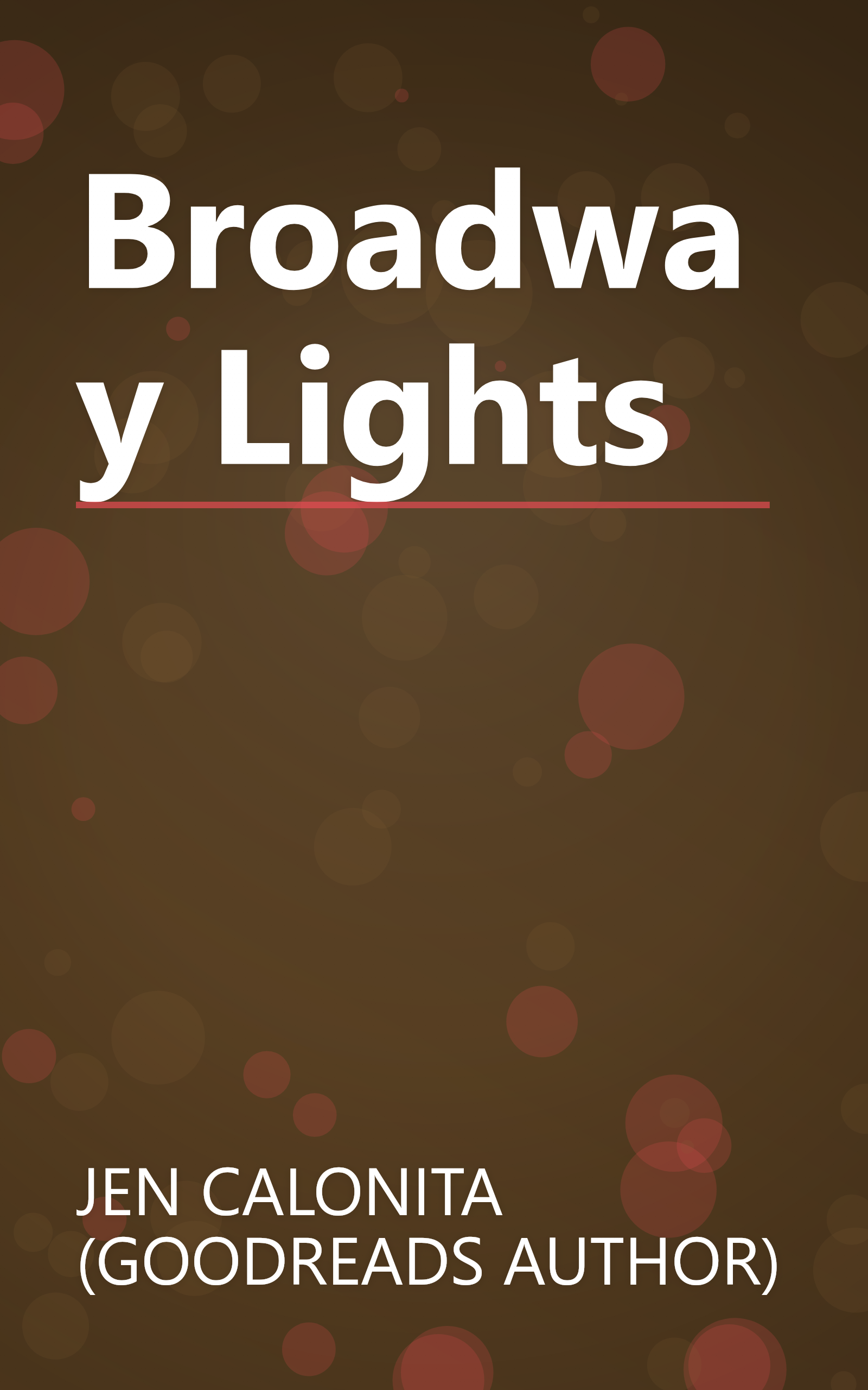 Broadway Lights book cover